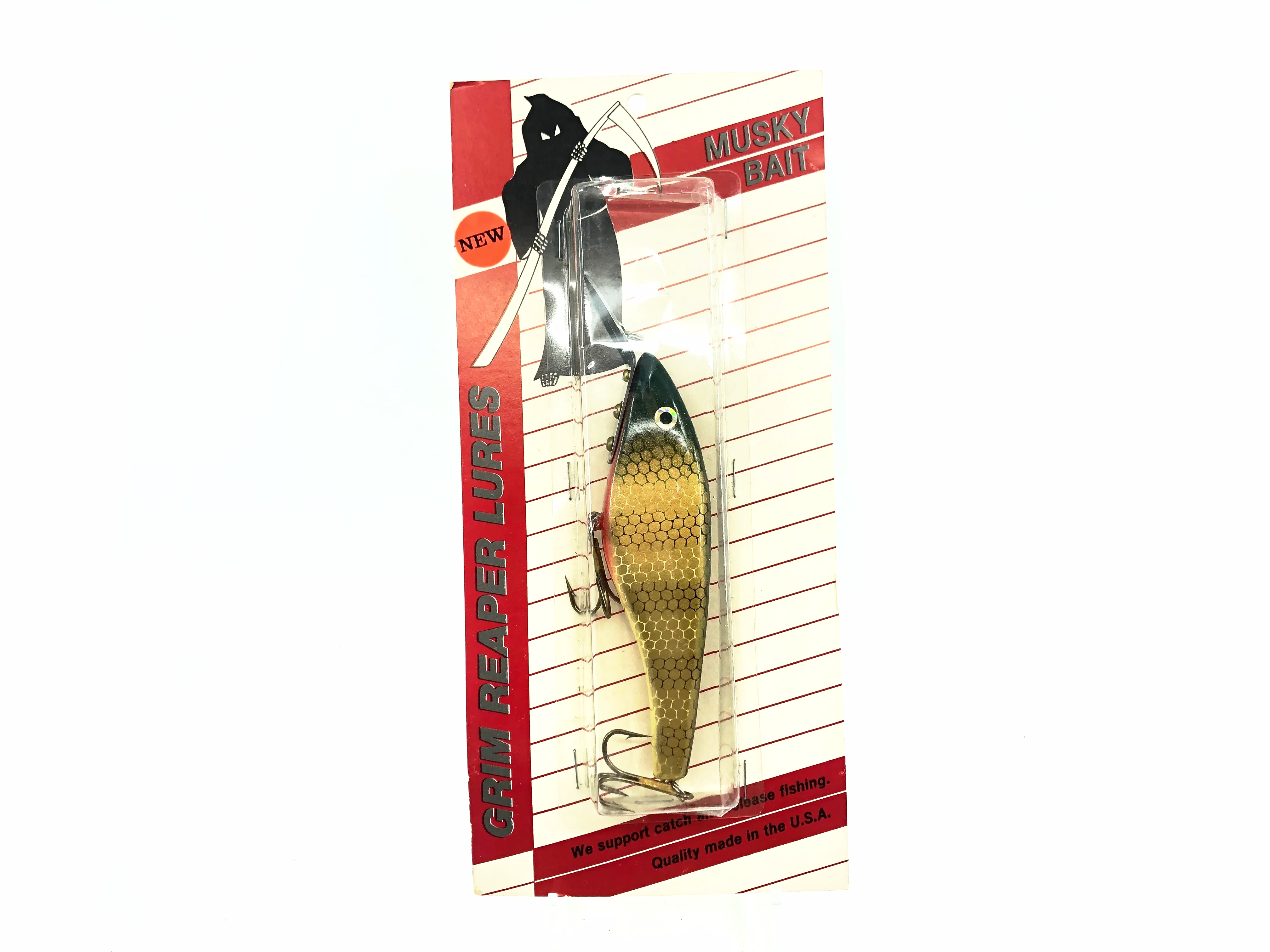 Grim Reaper Musky Model 2150, #51 Pikie Color on Card – My Bait Shop, LLC