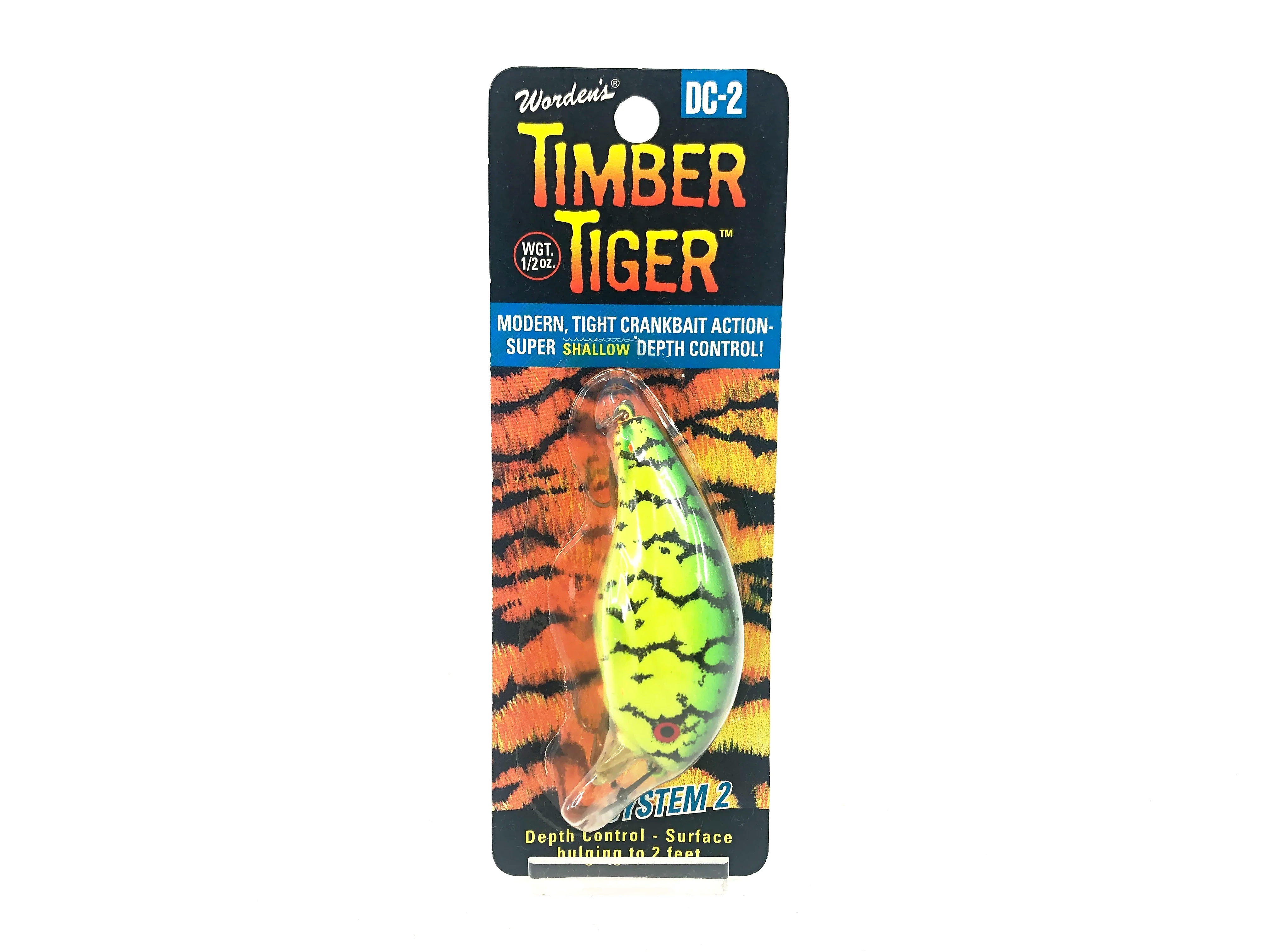 Timber Tiger Cub DC-2, #214 Worden's Fire Tiger Color on Card – My Bait ...