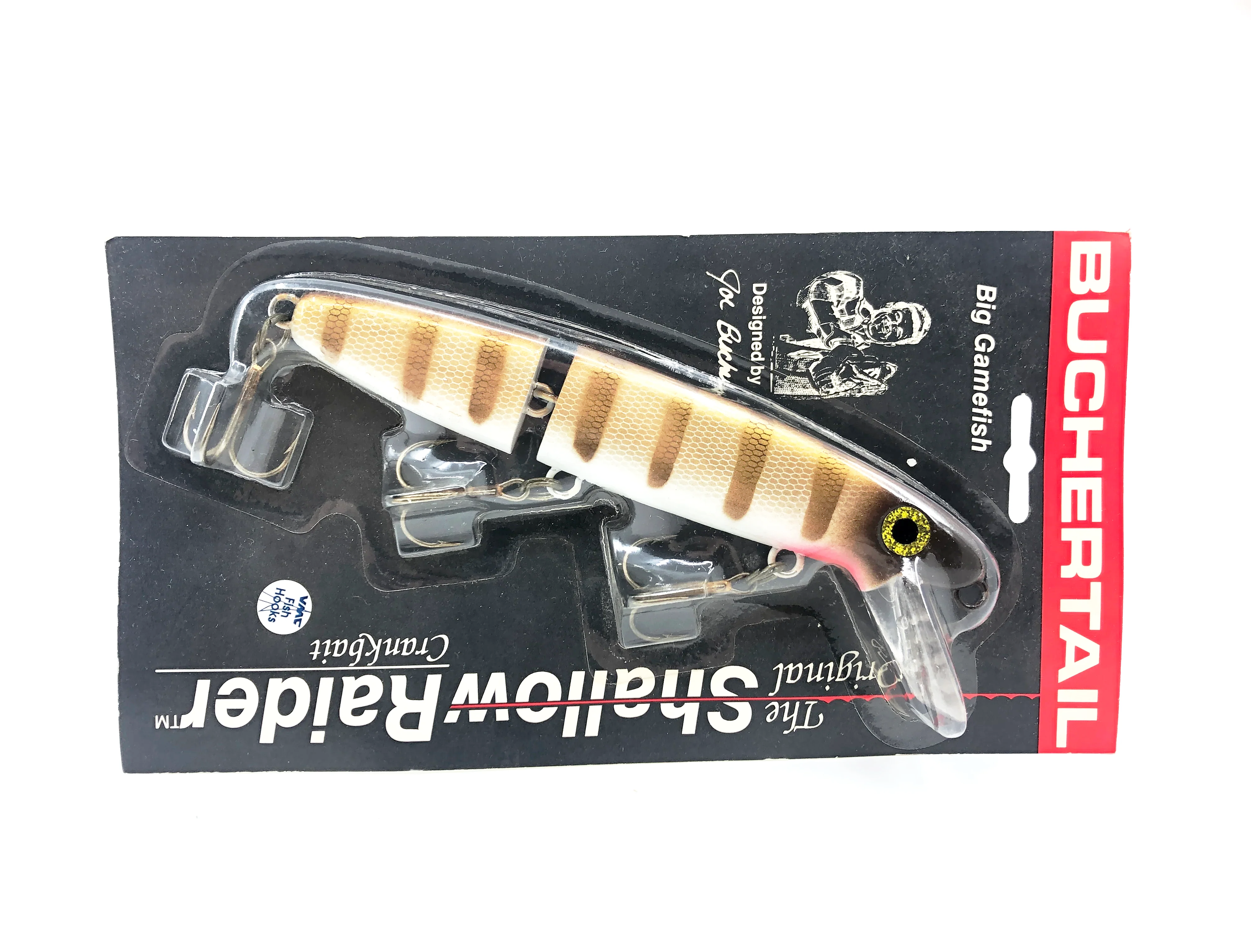 Joe Bucher Tackle Co. Buchertail Jointed Shallow Raider 6 3/4", Classi ...