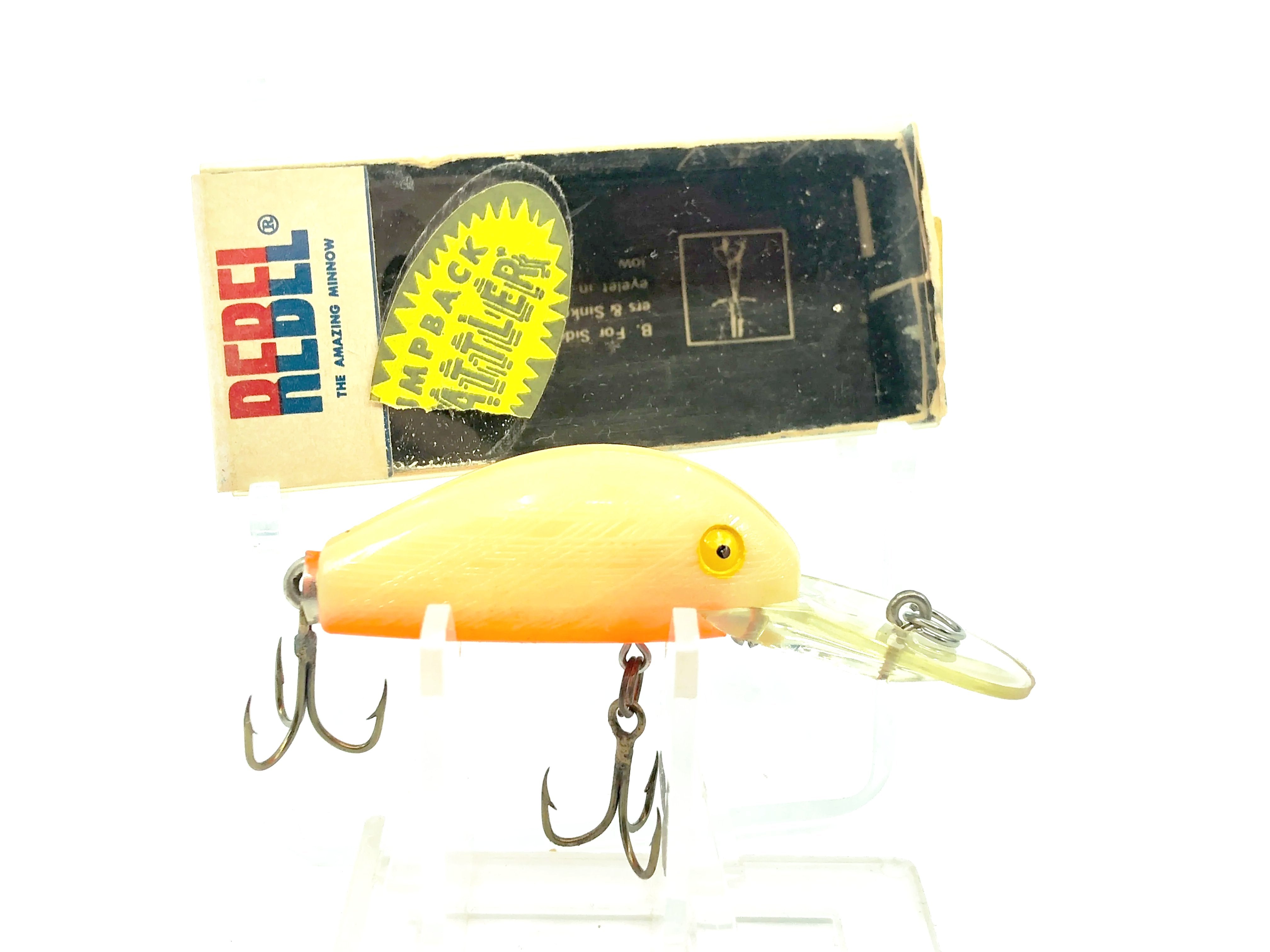 Rebel Humpback Rattler DR-2025-OBX-R, Bone w/Orange Belly w/Box – My ...