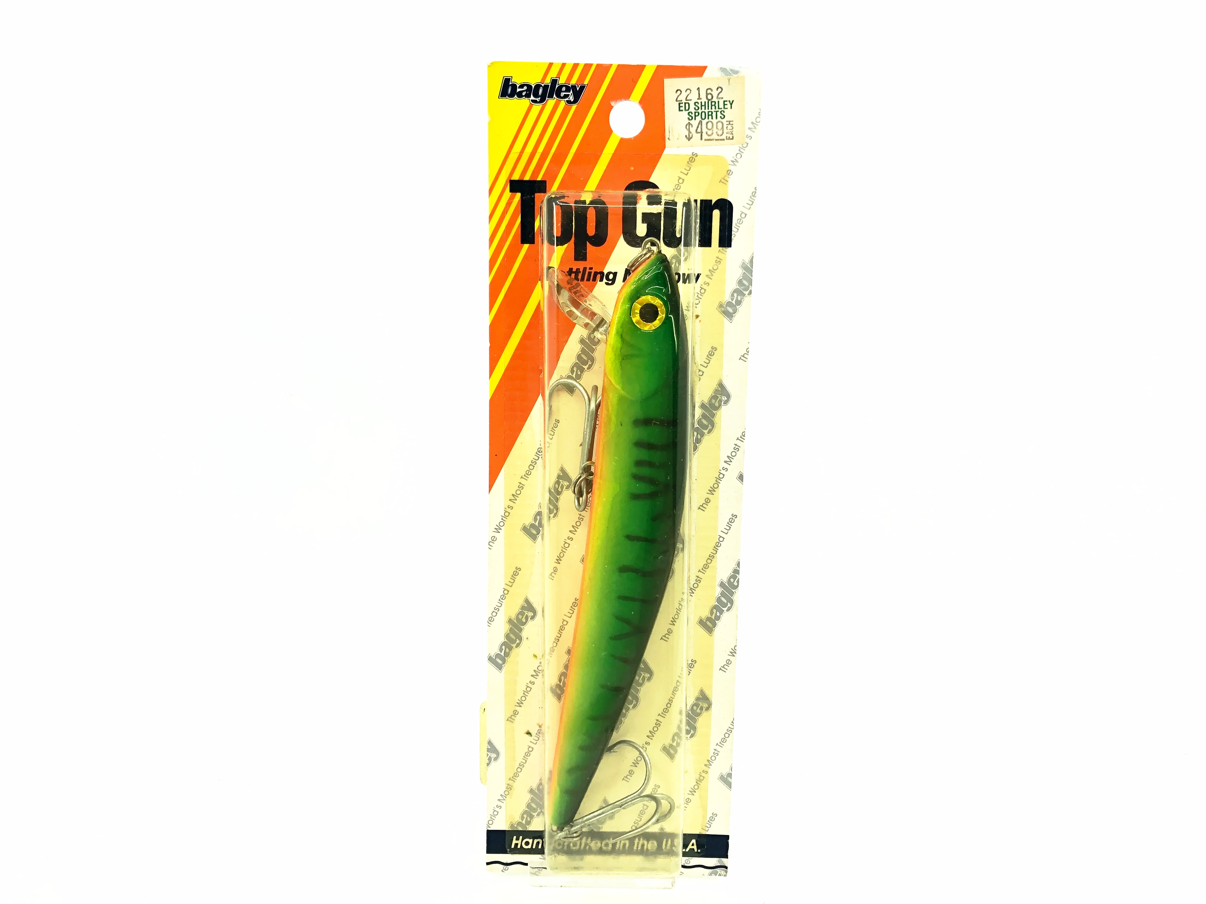 Bagley TG6 Top Gun 6, H69T Hot Tiger Color, New on Card – My Bait Shop, LLC