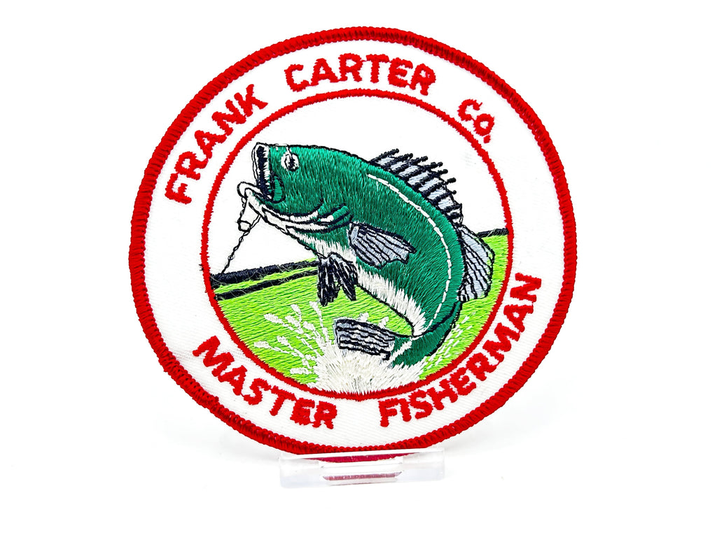 Frank Carter Co. Master Fisherman Vintage Patch – My Bait Shop, LLC