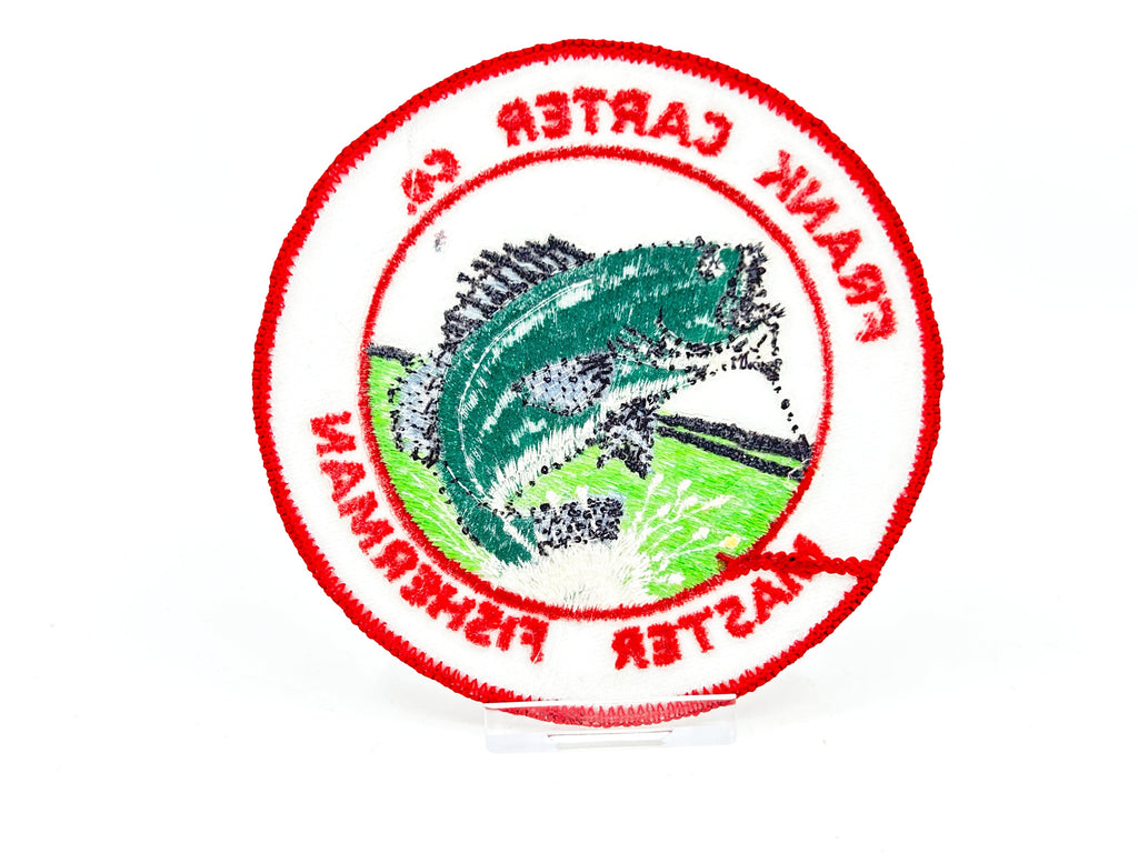 Frank Carter Co. Master Fisherman Vintage Patch – My Bait Shop, LLC