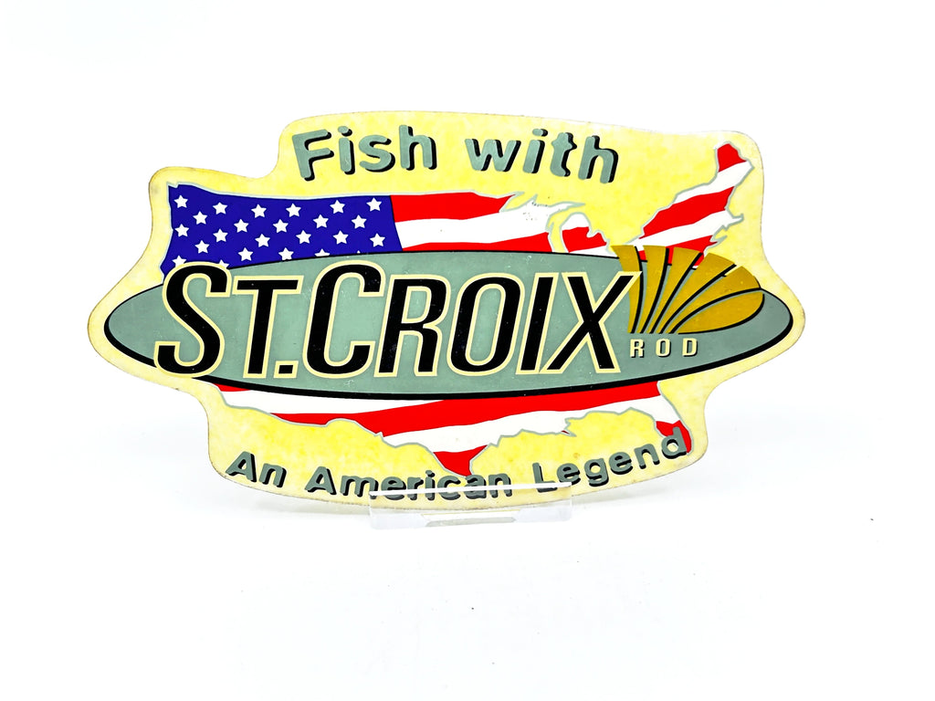 Vintage St. Croix Rox An American Legend Sticker – My Bait Shop, LLC