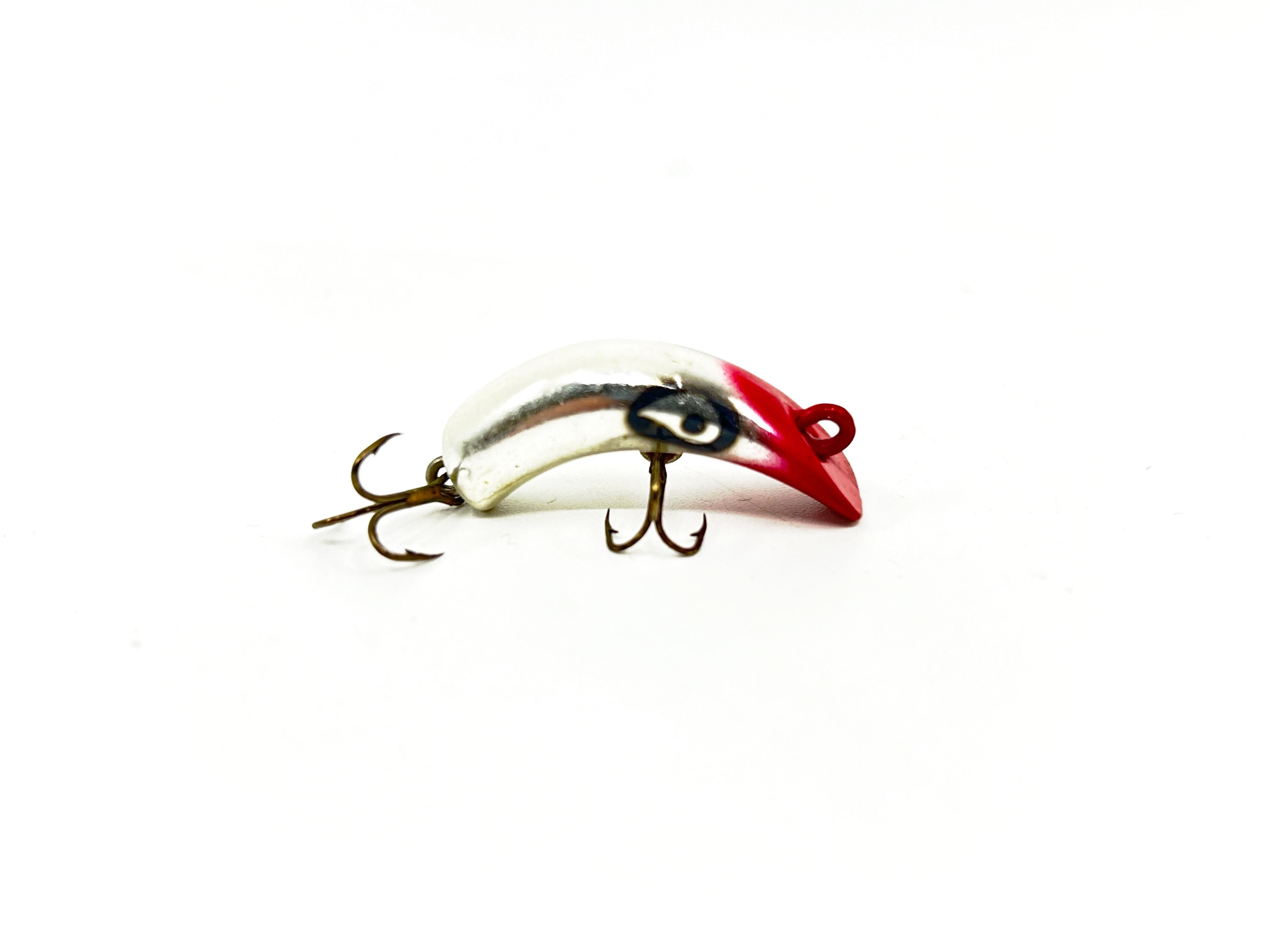 Lazy Ike Fly Ike MRW Metallic Red and White Color-Tough – My Bait Shop, LLC