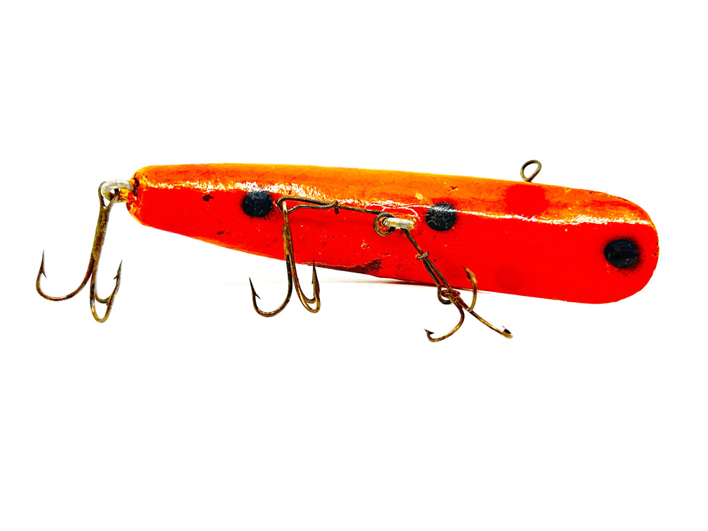 Helin Flatfish T4, Orange with Spots Color-Wooden – My Bait Shop, LLC