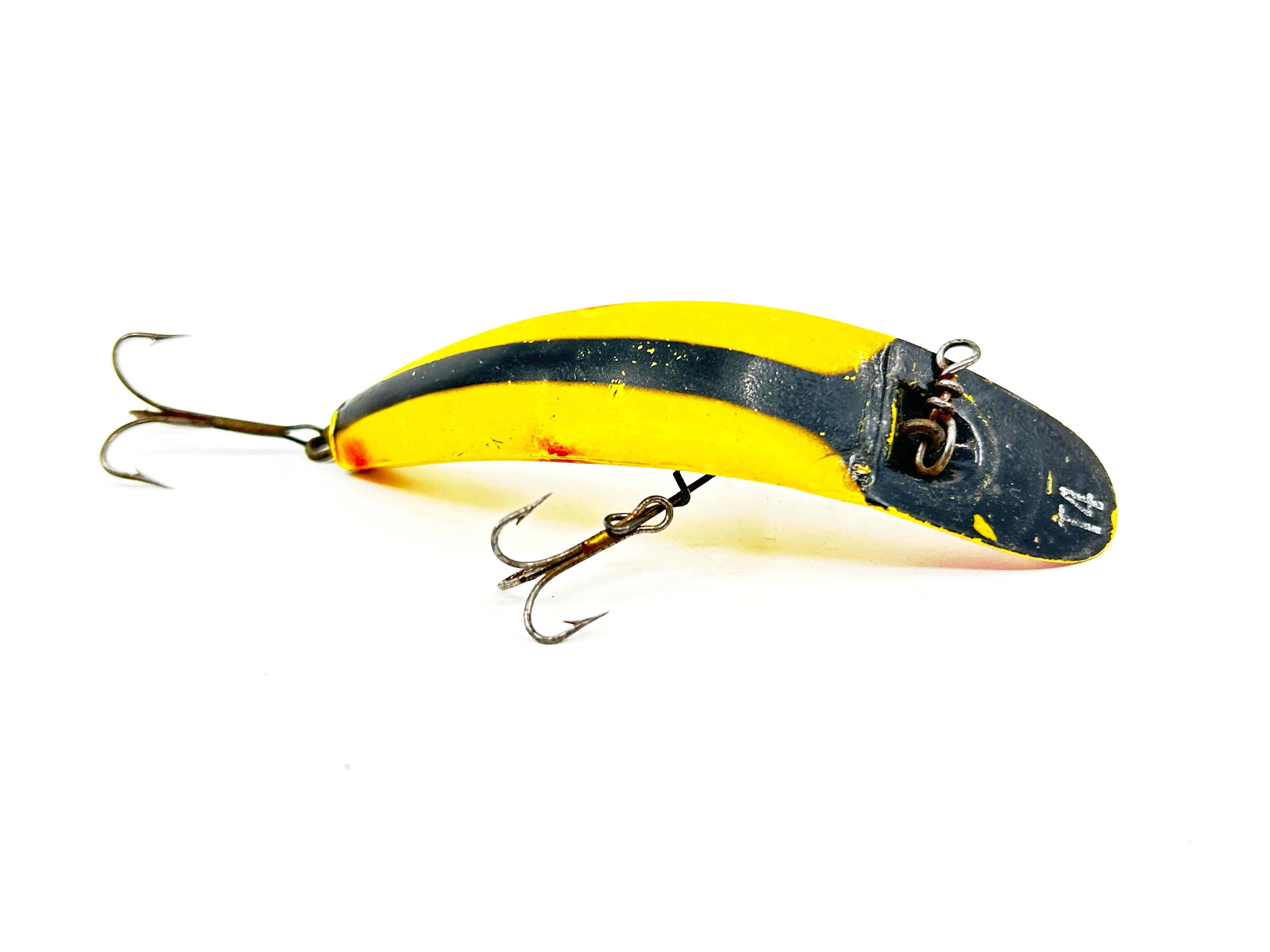 Helin Flatfish T4, Yellow with Black Stripe and Spots Color – My Bait ...