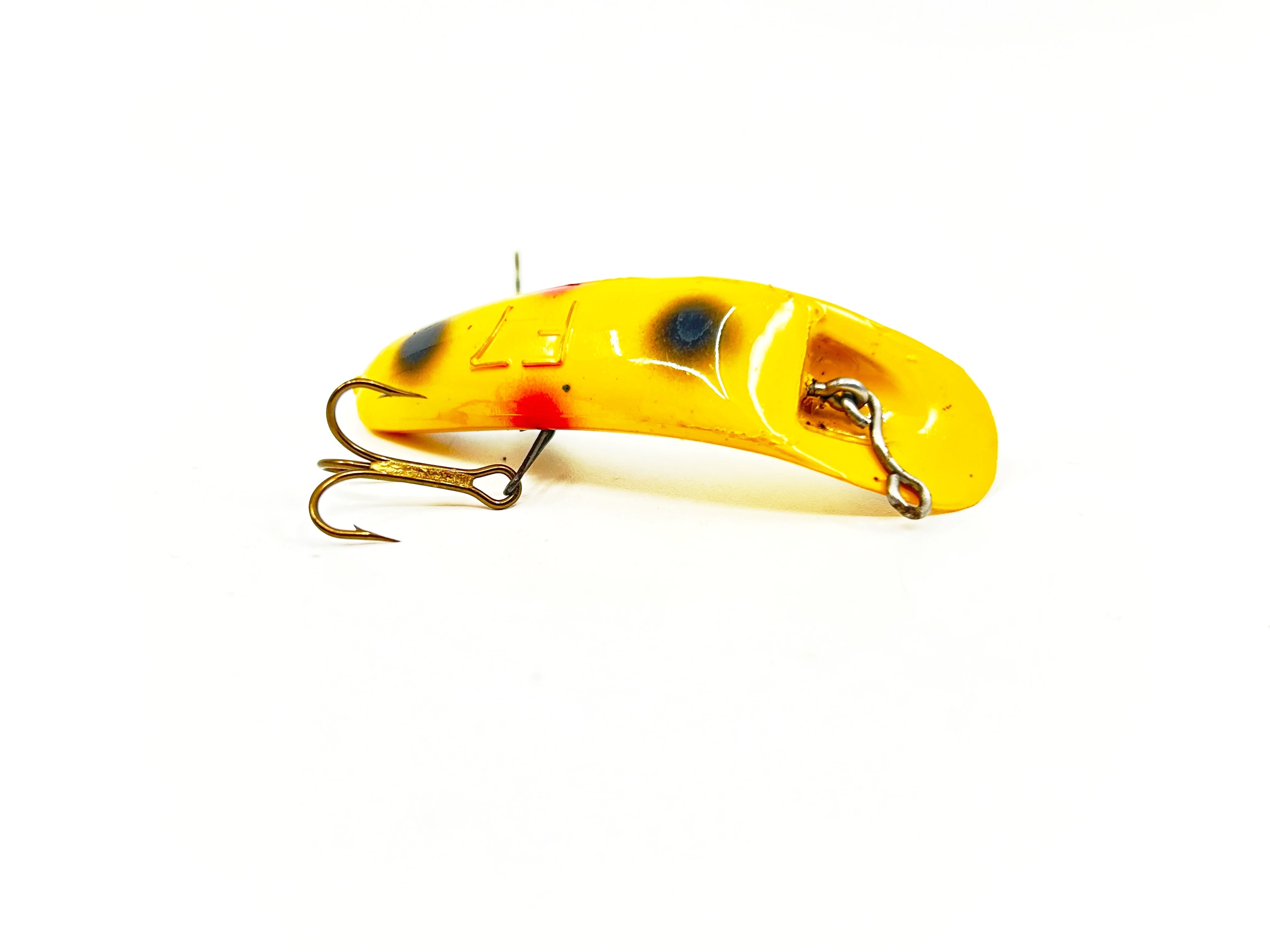 Helin Flatfish F7, Yellow with Spots Color – My Bait Shop, LLC