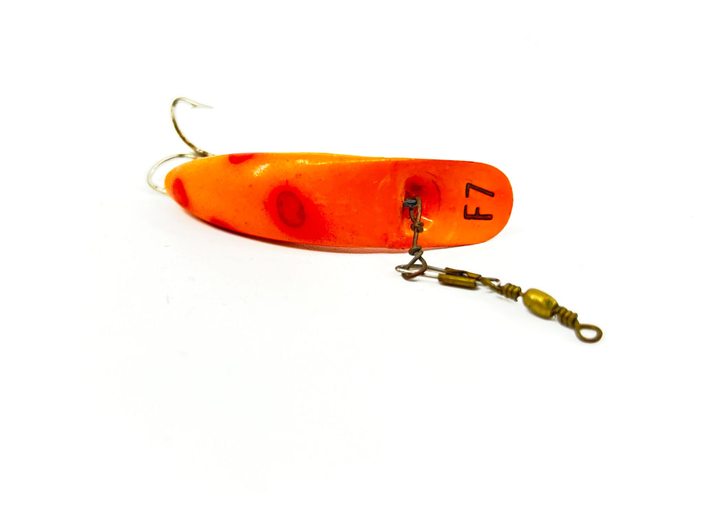 Helin Flatfish F7, Orange with Spots Color – My Bait Shop, LLC