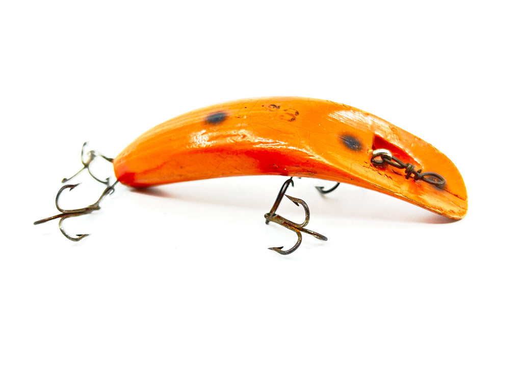 Helin Flatfish S3, Orange with Spots Color-Wooden – My Bait Shop, LLC