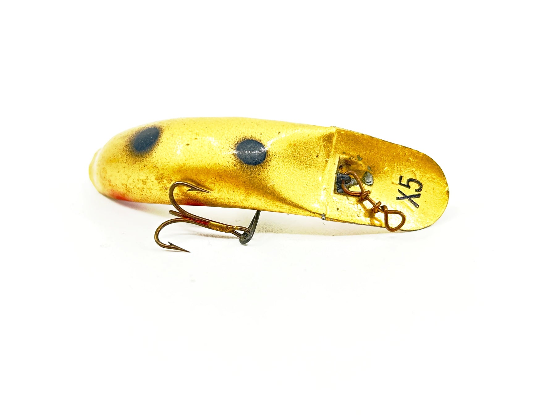 Helin Flatfish X5, Gold with Spots Color – My Bait Shop, LLC