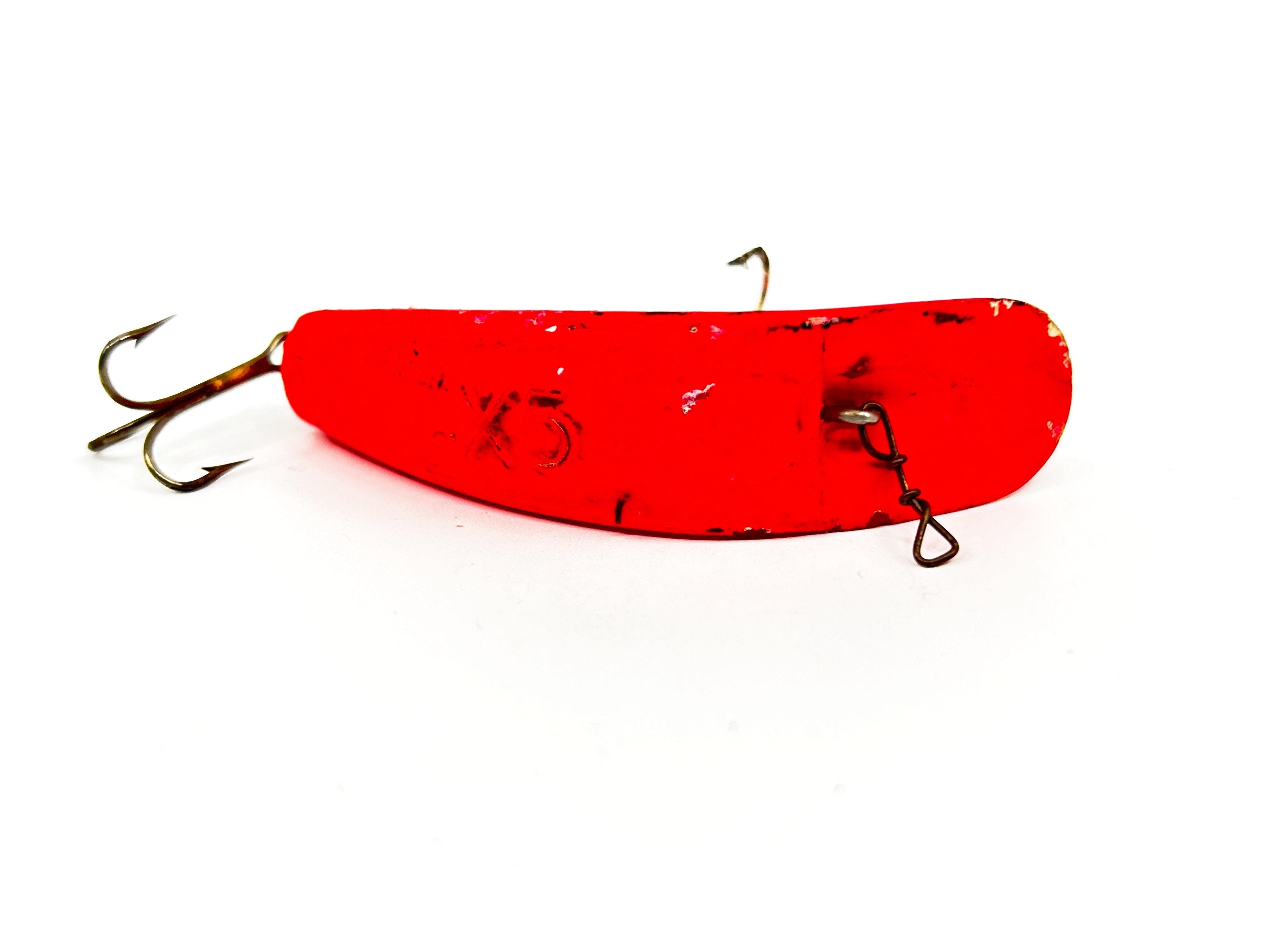 Helin Flatfish X5, Fluorescent Orange/Red Color – My Bait Shop, LLC