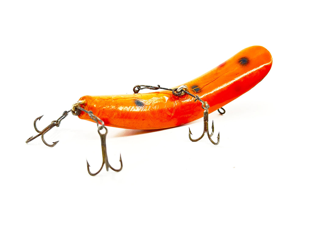 Helin Flatfish T4, Orange with Spots Color-Wooden – My Bait Shop, LLC