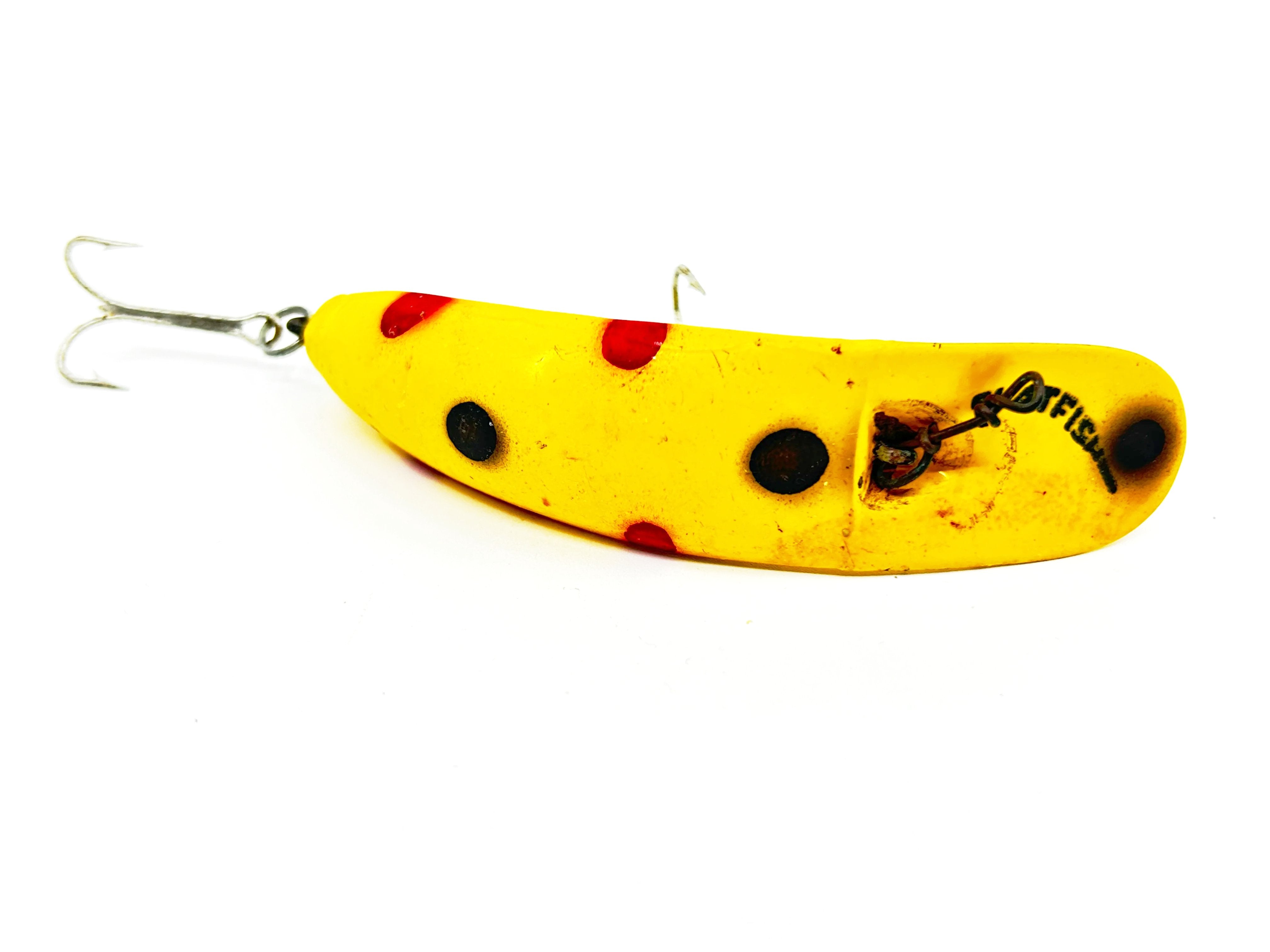 Helin Flatfish M2, Yellow with Spots Color – My Bait Shop, LLC