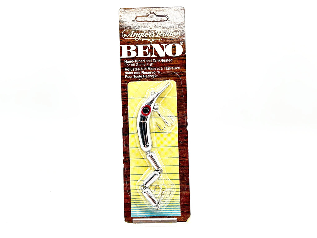 Angler's Pride Beno Lure Eel Chrome Color New on Card – My Bait Shop, LLC