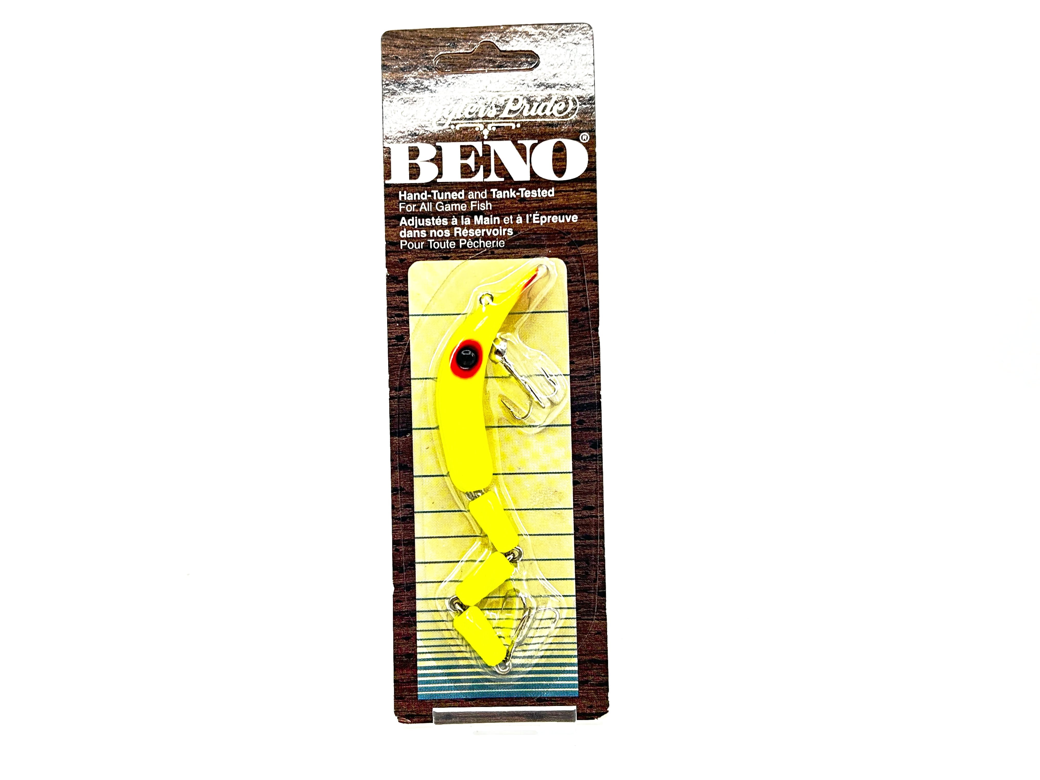 Angler's Pride Beno Lure Eel Light Green Color New on Card – My Bait ...