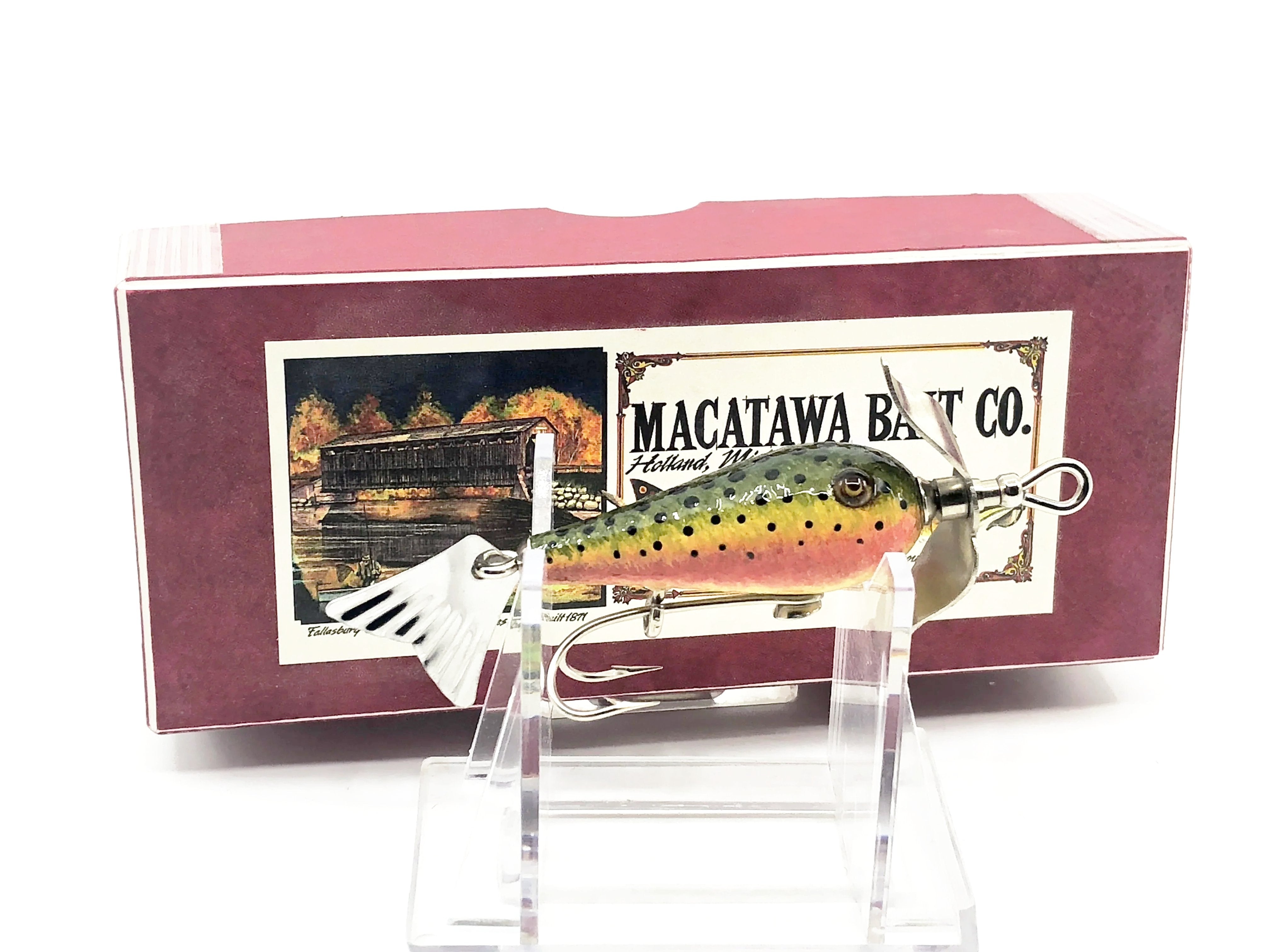 Macatawa Bait Co. Fly Rod Deluxe Wagtail Chub Rainbow Trout w/Box – My ...