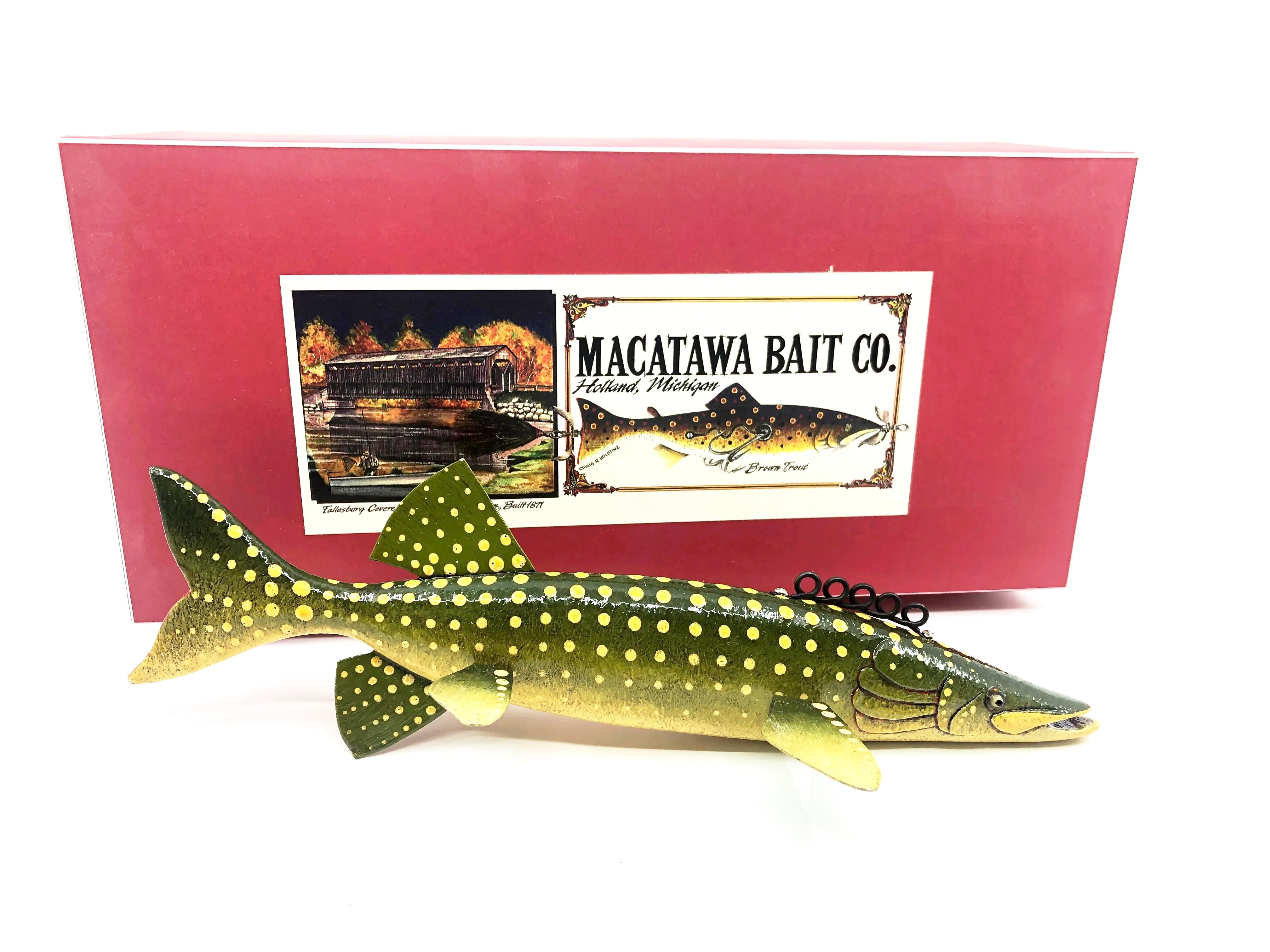 Macatawa Bait Co. Pike Decoy w/Box – My Bait Shop, LLC