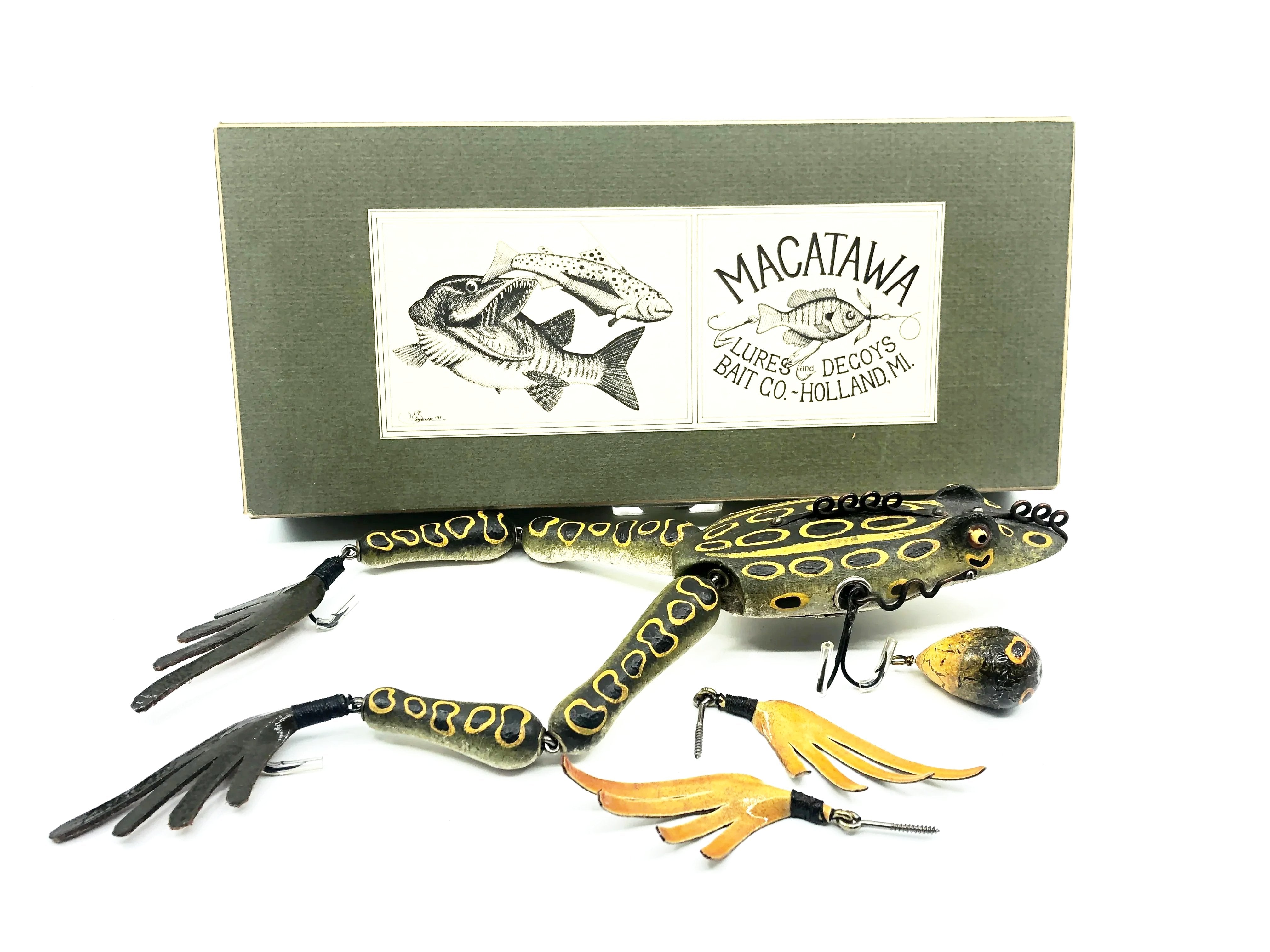 Macatawa Bait Co. Musky Frog Lure w/Box - Early – My Bait Shop, LLC