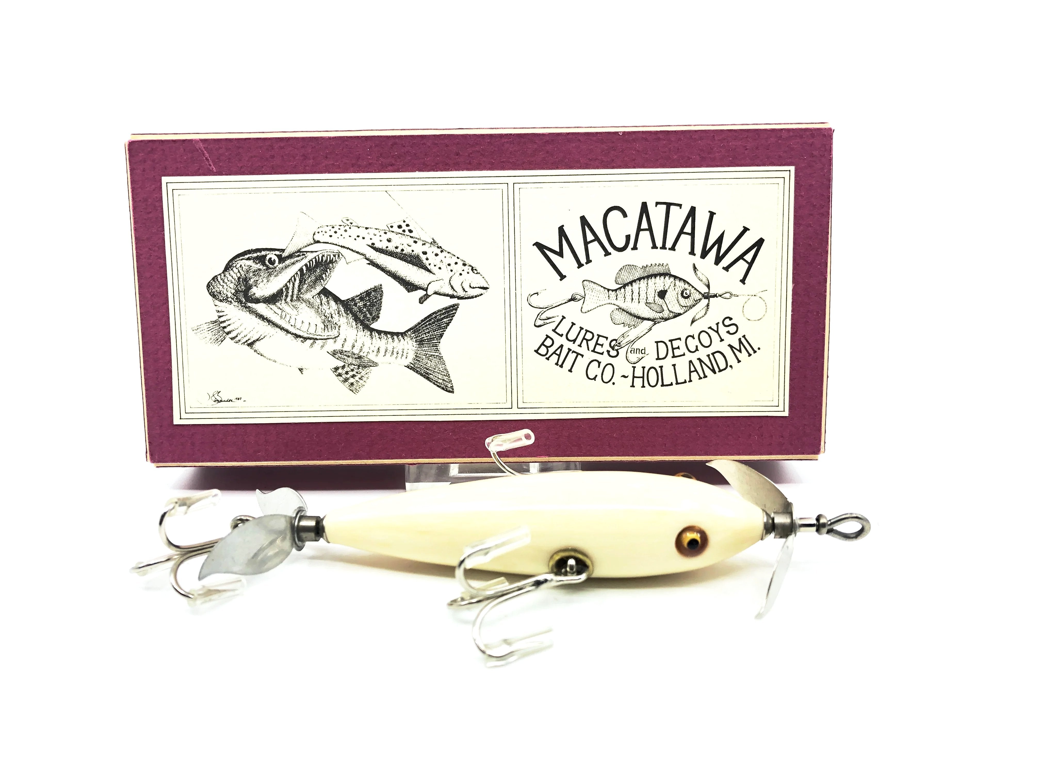 Macatawa Bait Co. 3 Hook Minnow Lure w/Box – My Bait Shop, LLC