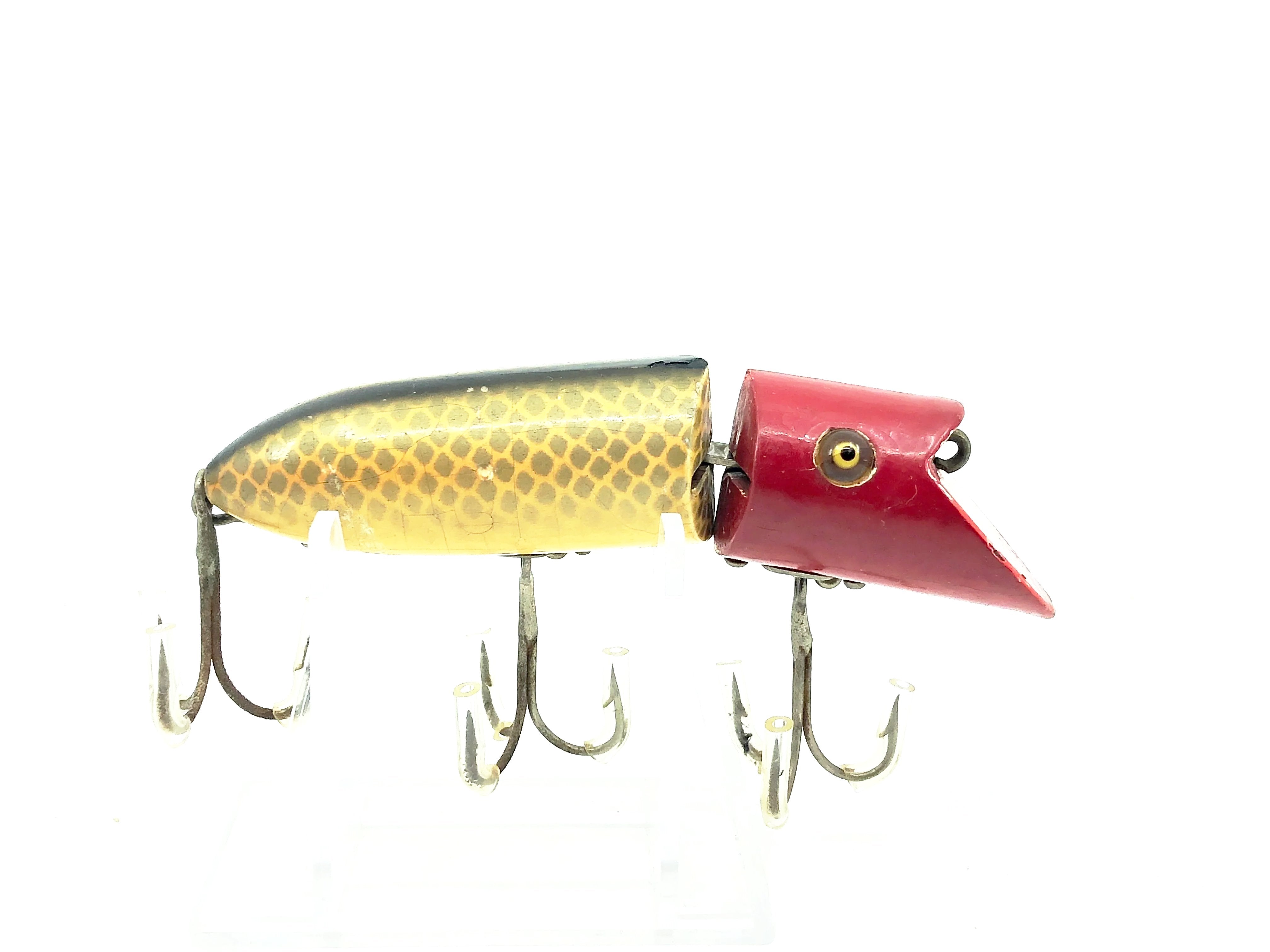 Heddon Zig Wag 8300, 9PRH Shiner Scale/Red Head Color - L-Rig, Very Go ...