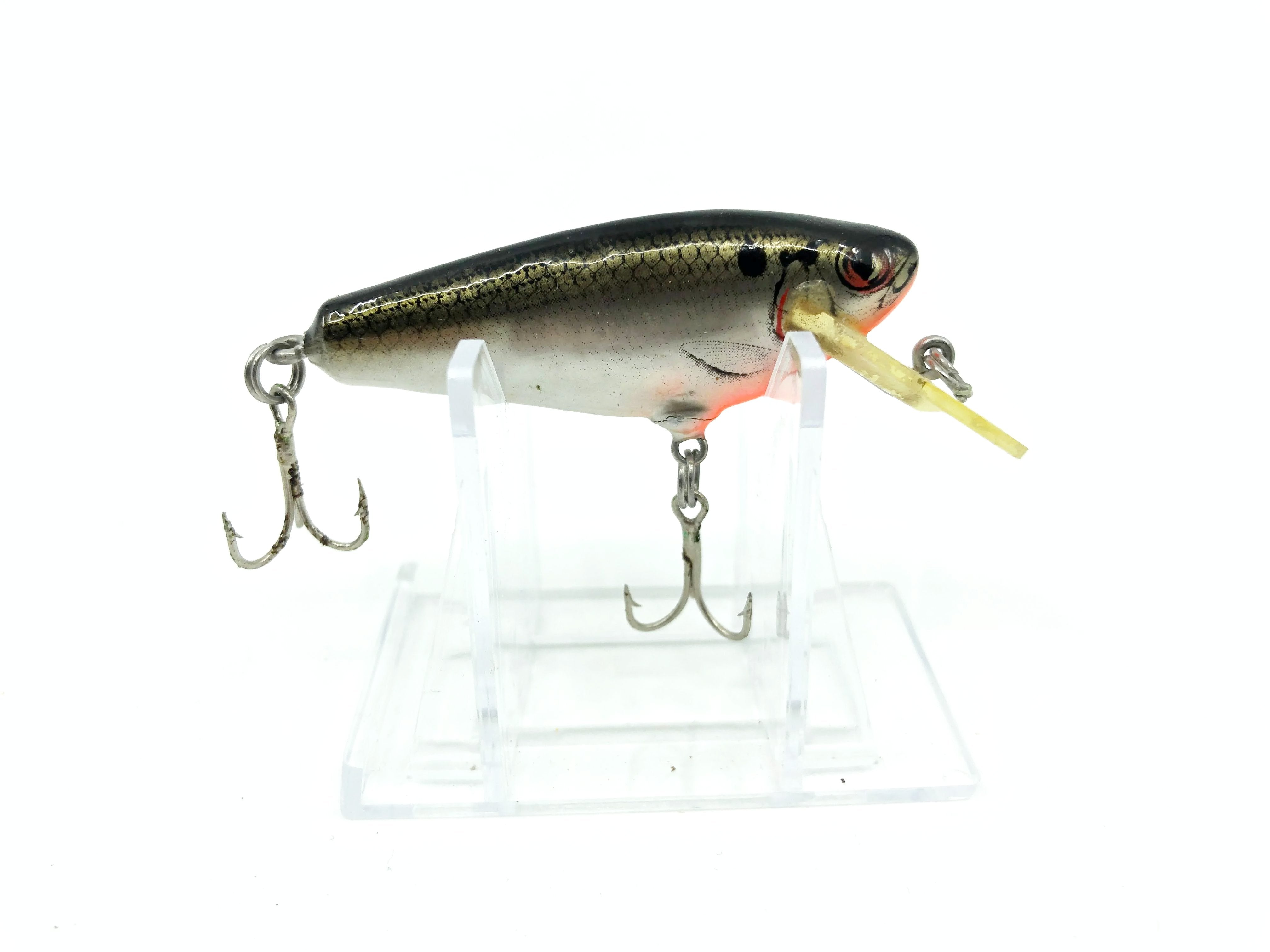 Bagley Small Fry Shad - Vintage Bait - Shad Color Orange Belly – My ...