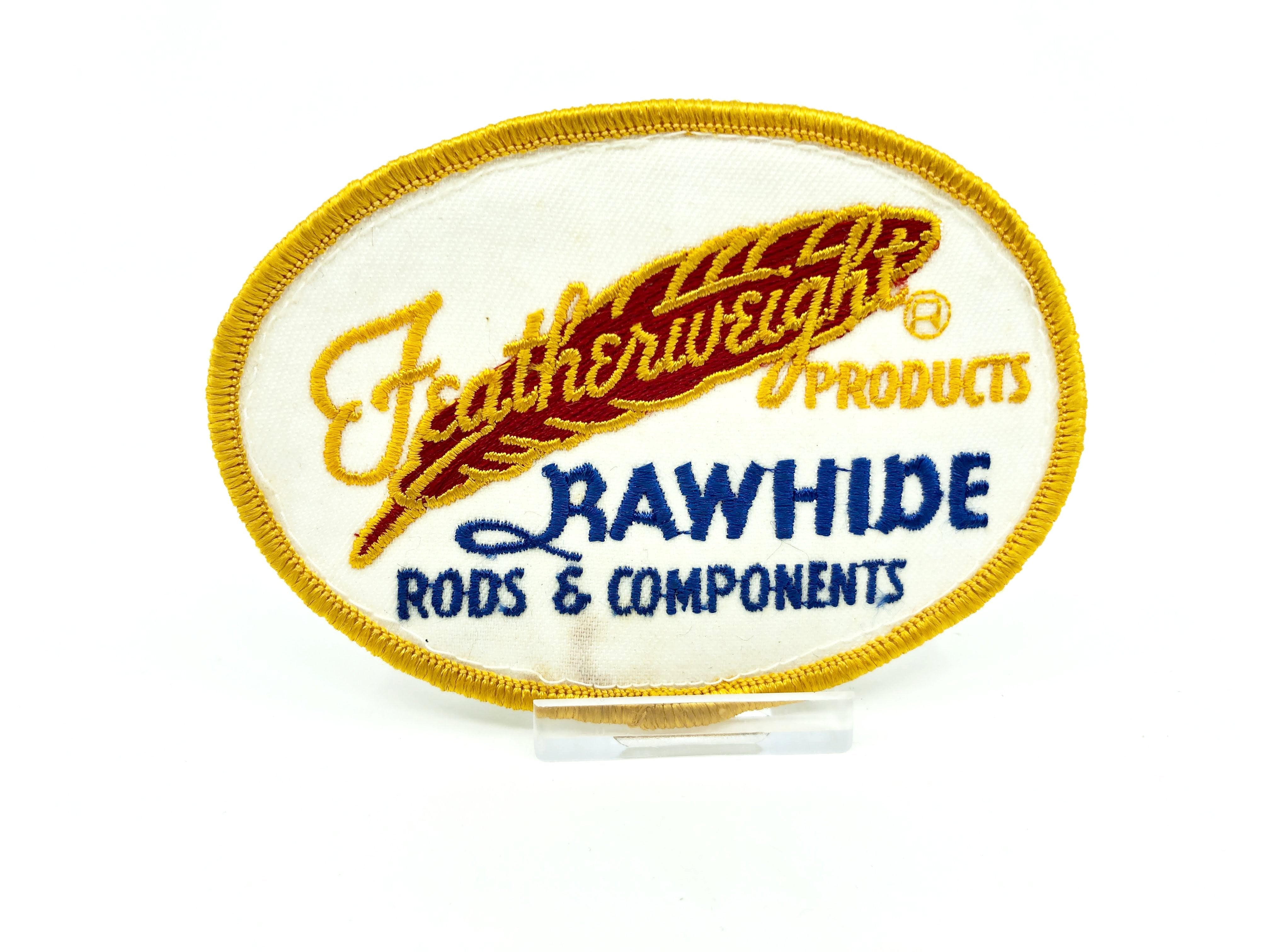 Featherweight Products Rawhide Rods Fishing Vintage Patch – My Bait ...