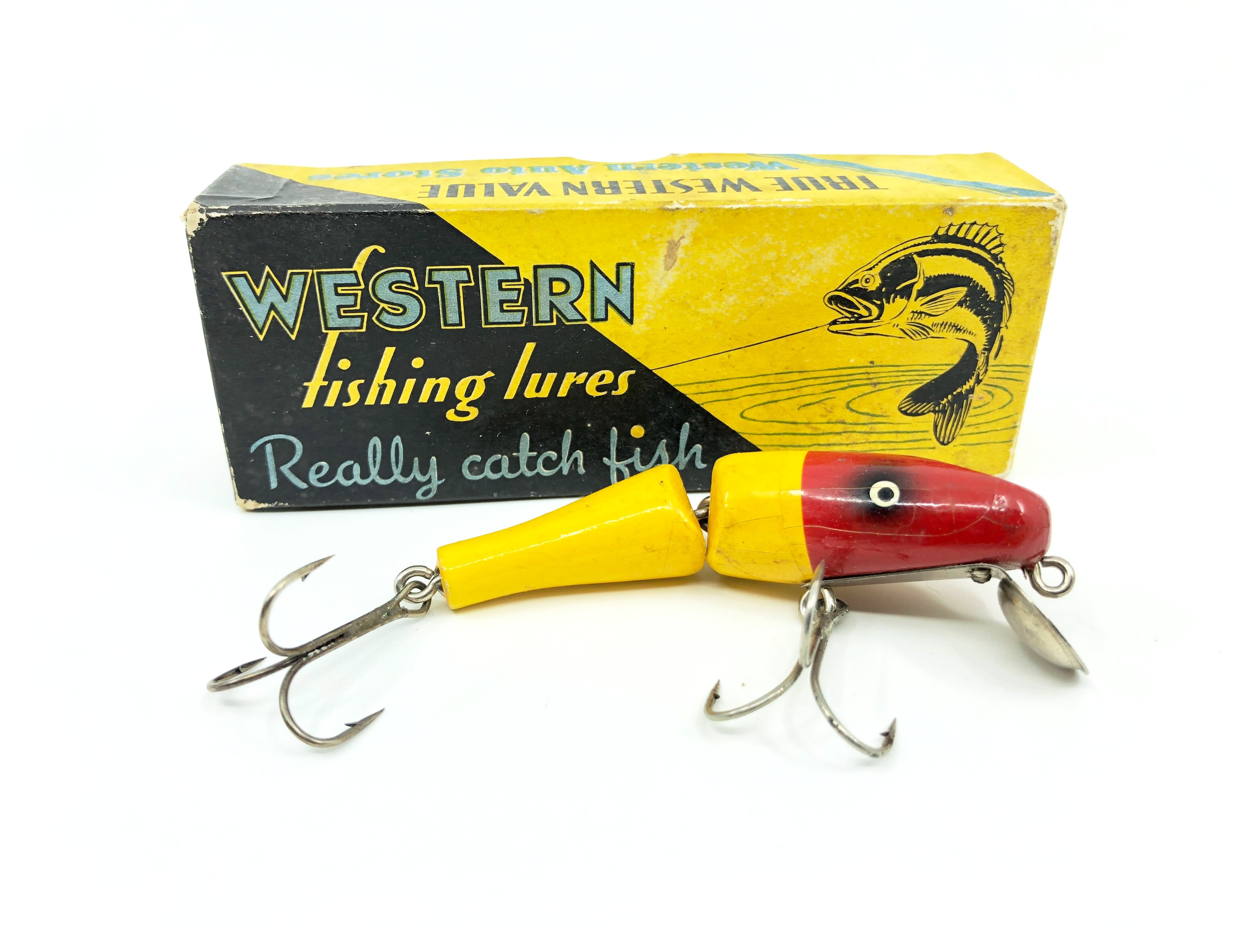 Shur-Strike Western Auto Baby Jointed Pikie in Red Head Color with Box ...