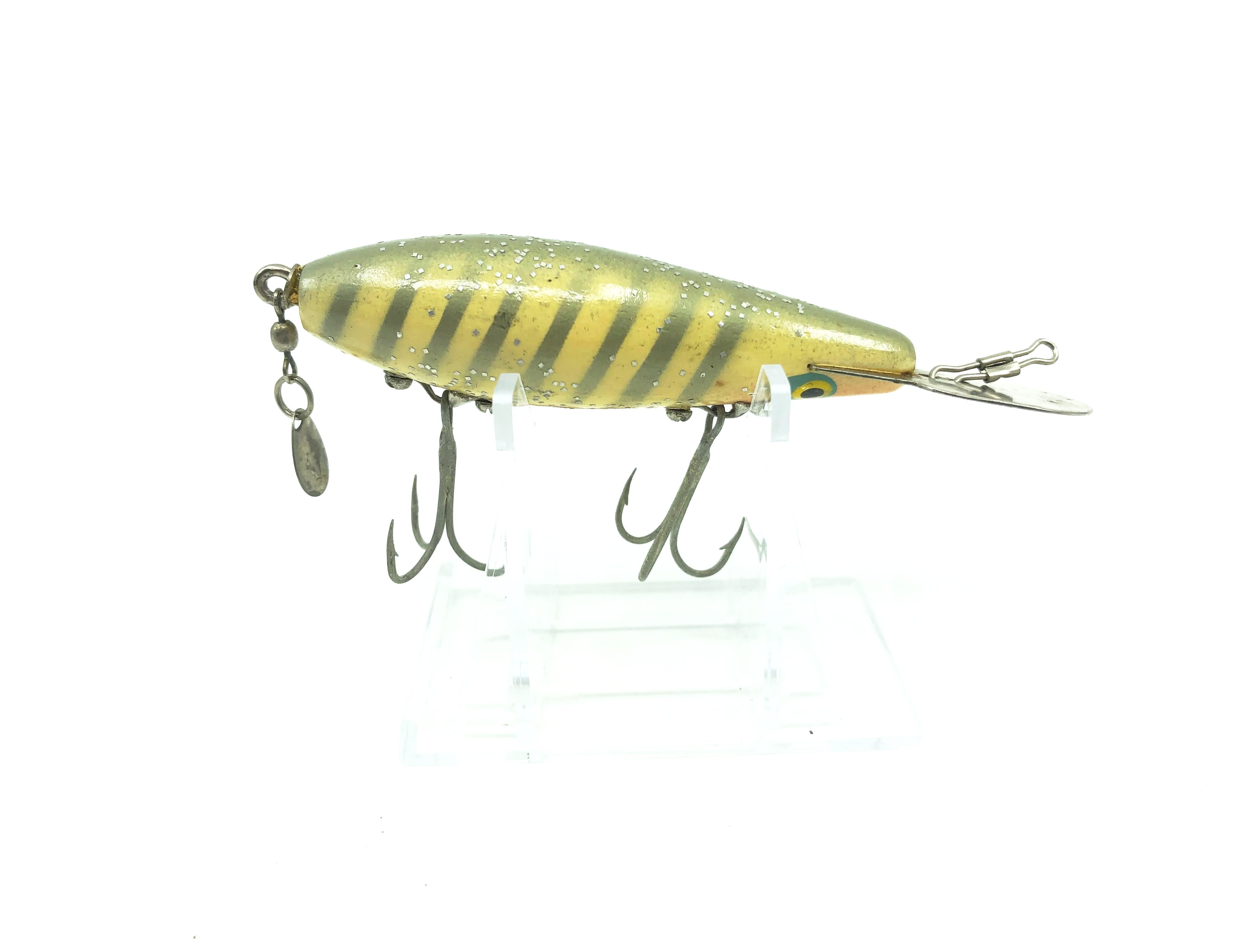 Smithwick Rooter in White Silver Ribs Silver Back with Glitter Color ...