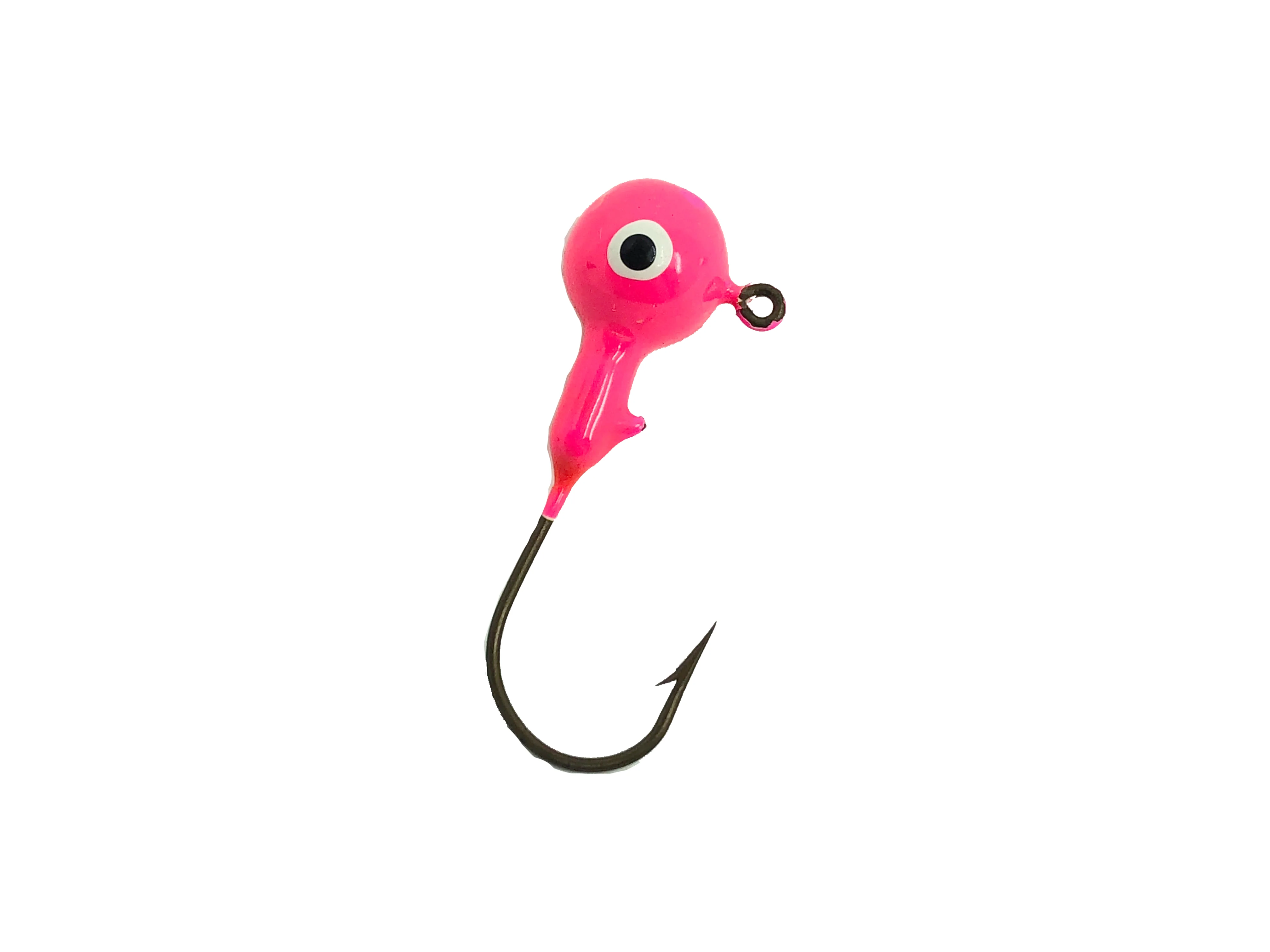 1/5oz Essential Round Ball Jig / Jig Head, Pink Color- 8 Pack – My Bait ...