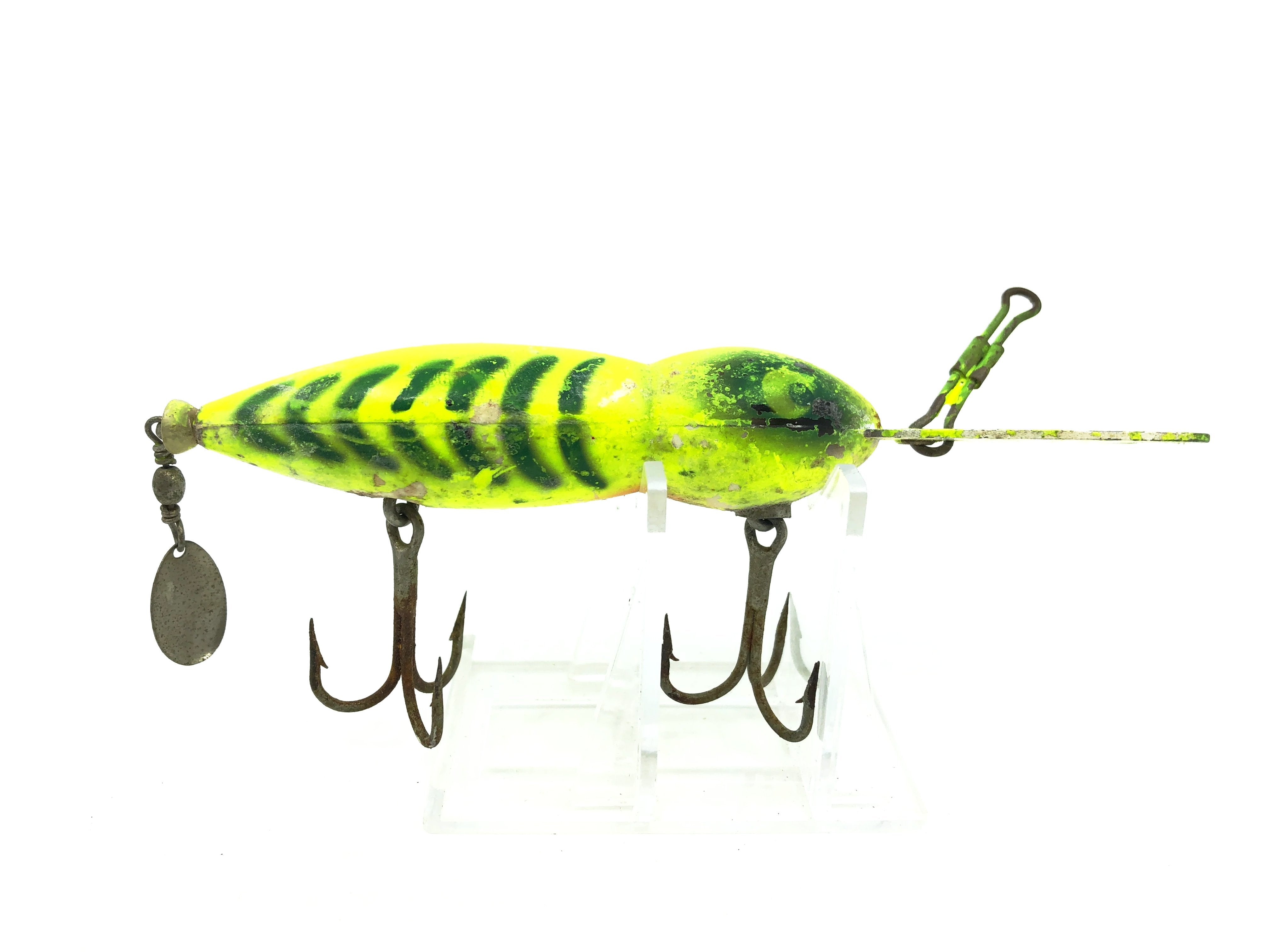 Hellbender Magnum Whopper Stopper, Chartreuse Shore Minnow Color – My ...