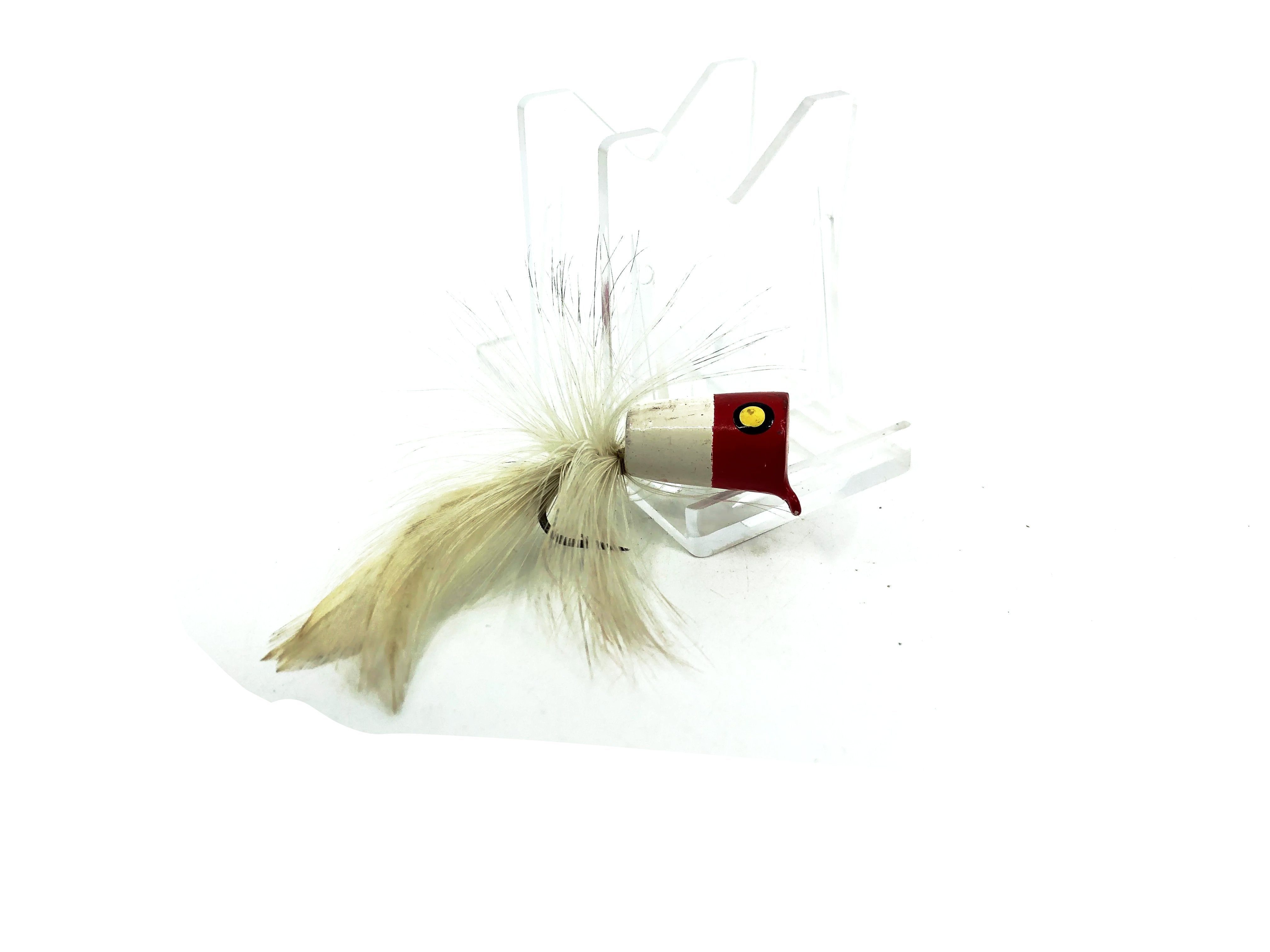 Marathon Popping Bug, 780RW Red Head/White Color – My Bait Shop, LLC