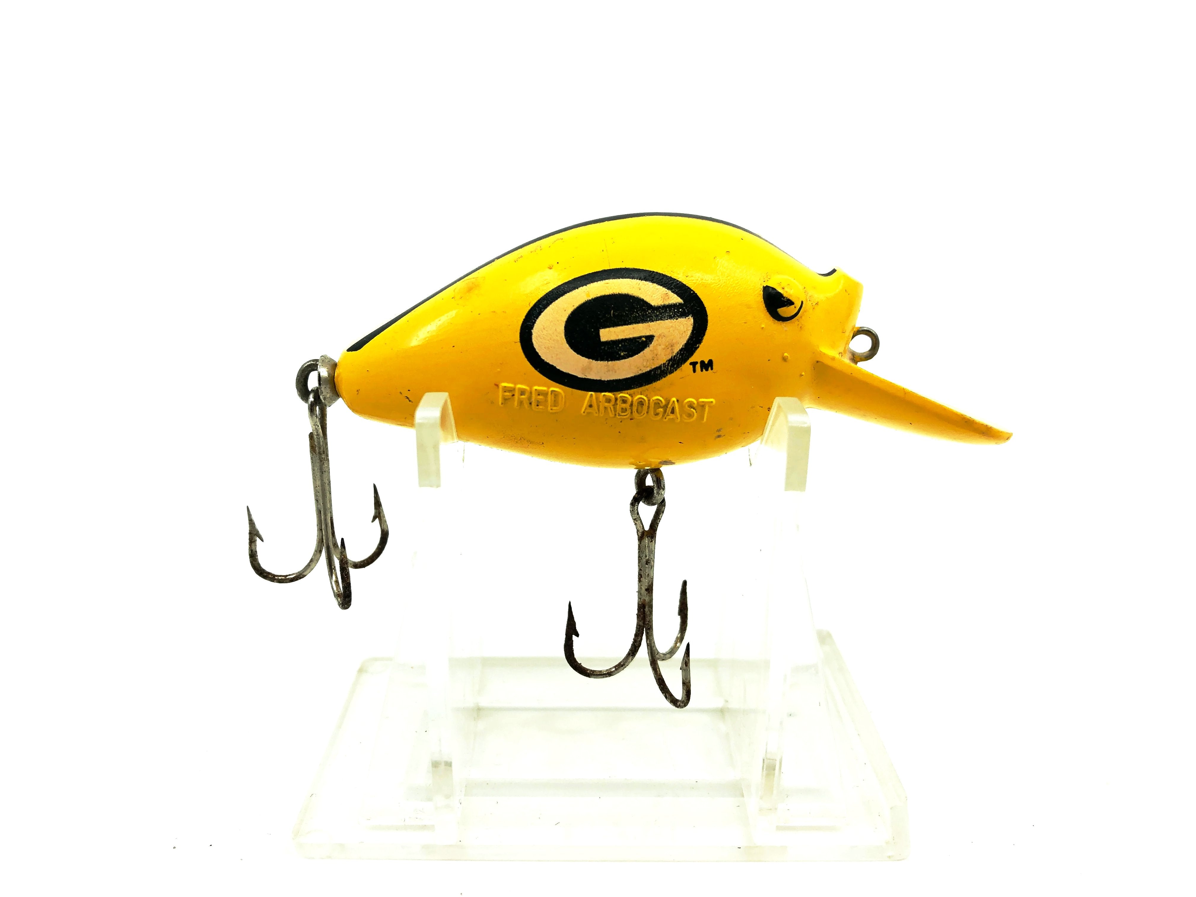 Arbogast Pug-Nose Sport Lures, Green Bay Packers Color – My Bait Shop, LLC