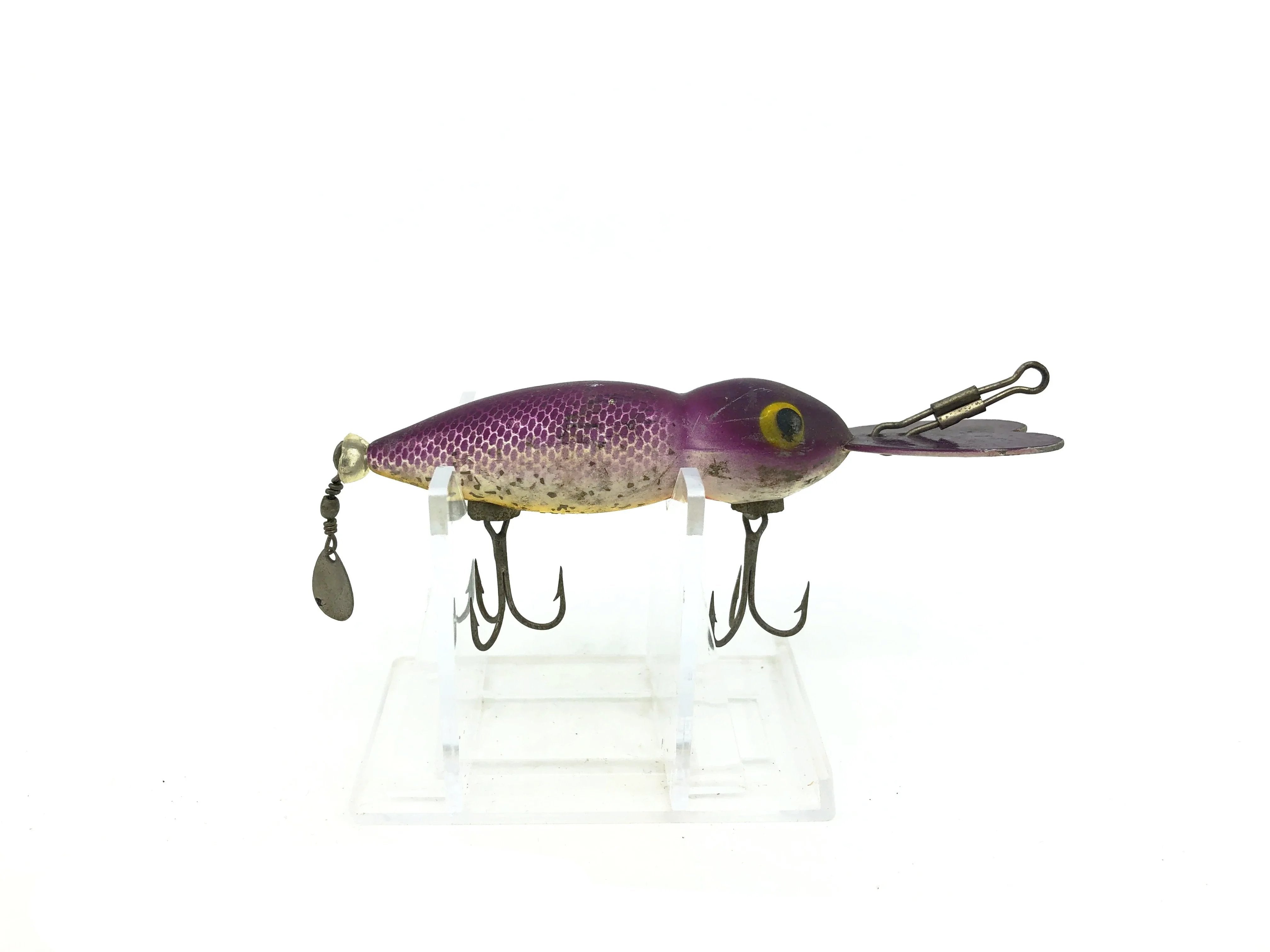 Whopper Stopper Hellbender, Purple Back/Silver Sparkle Color – My Bait ...