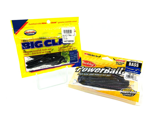 Essential Soft Baits Combo, Berkley Powerbait & Riverside Lures Big Cl ...
