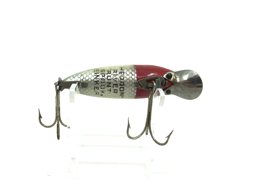 Heddon River Runt Spook Sinker 9110, RH Red Head White Body Color – My ...