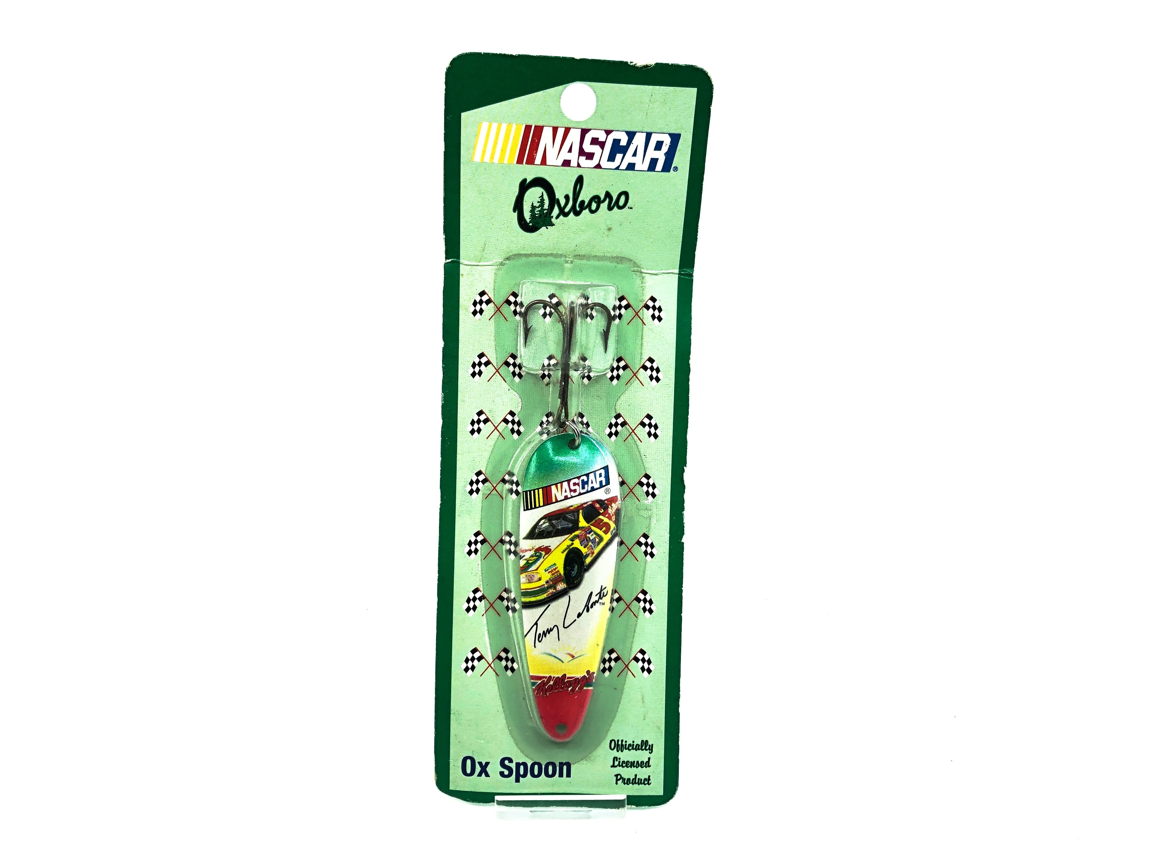 Oxboro 0x Spoon, Nascar Terry Labonte Edition on Card Novelty – My Bait ...
