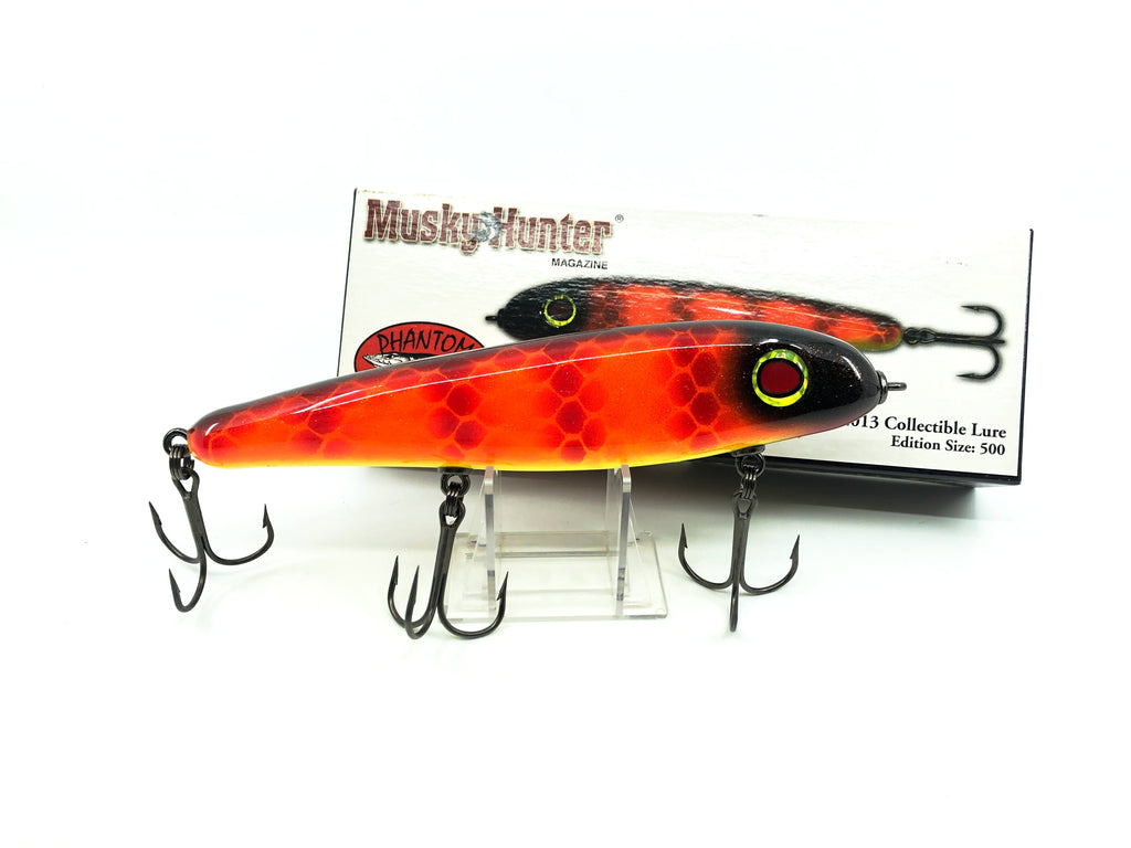 Musky Hunter 2013 Collectible Lure, Phantom Lures Phantom #120/500 Sig ...