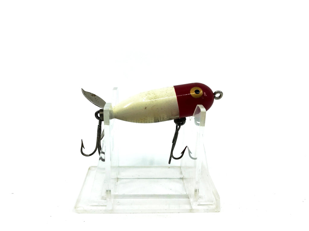 Heddon Tiny Torpedo, RH Red Head White Body Color – My Bait Shop, LLC