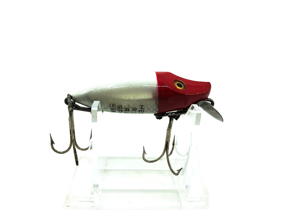 Heddon River Runt Spook Sinker 9110, RH Red Head White Body Color – My ...