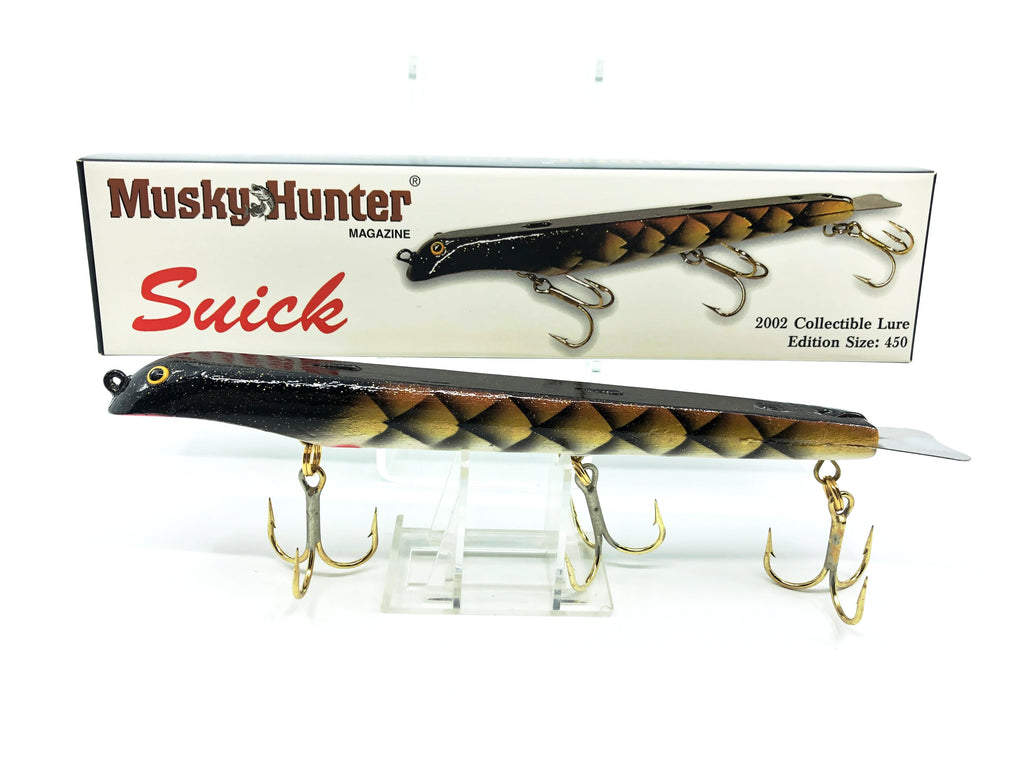 Musky Hunter 2002 Collectible Lure, Suick Thriller #219/500 Signed – My ...