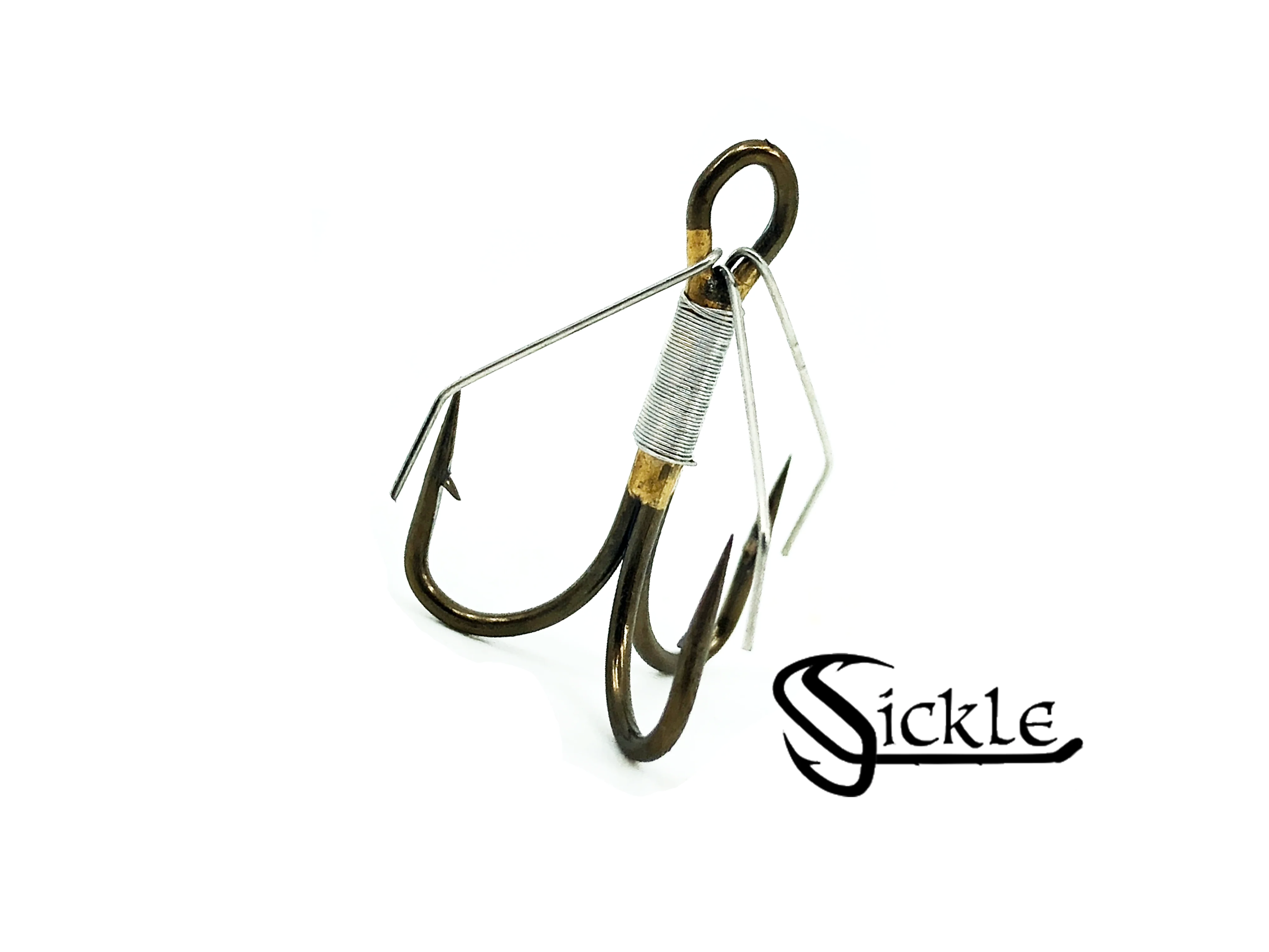 Matzuo American Weedless Treble Sickle Hook Size 6 Qty 20 Hooks 390022 ...