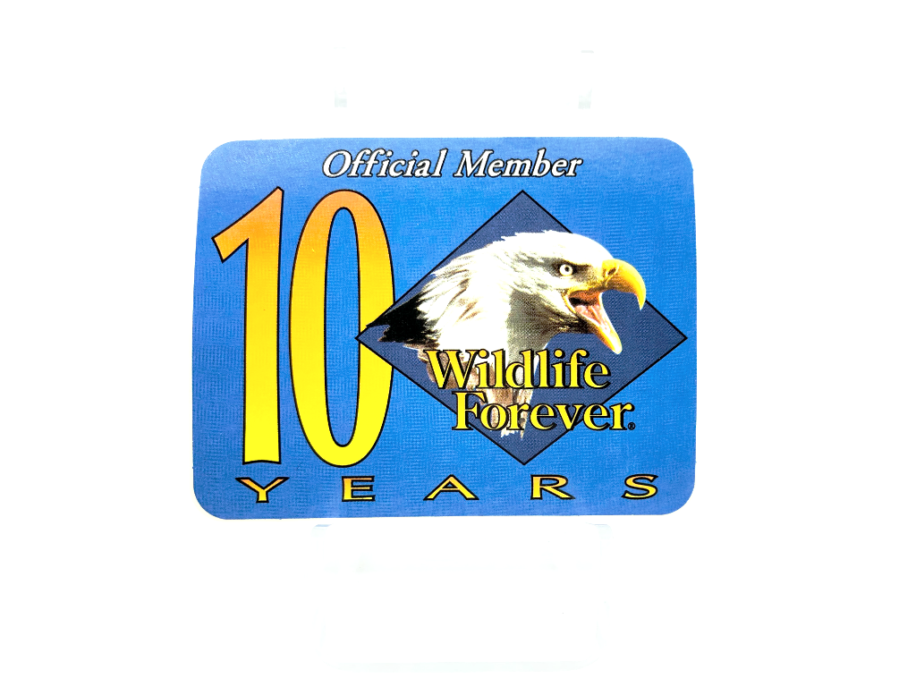 Wildlife Forever 10 Years Sticker – My Bait Shop, LLC