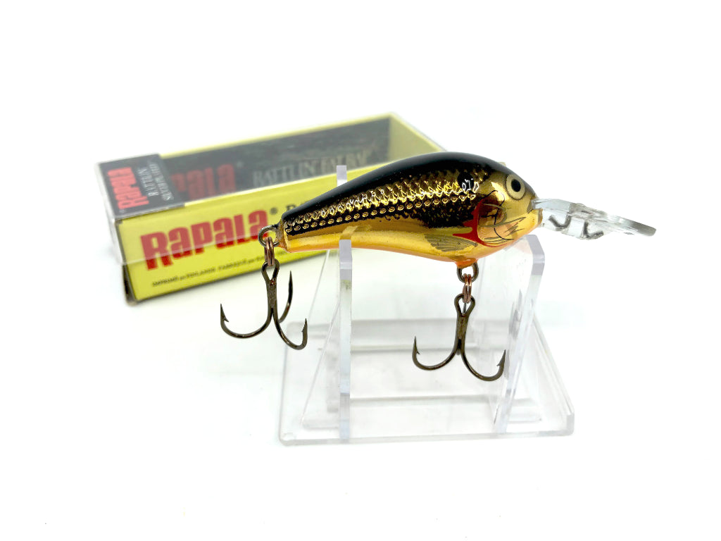 Rapala Rattlin Fat Rap RFR-5 G Gold Black Color – My Bait Shop, LLC