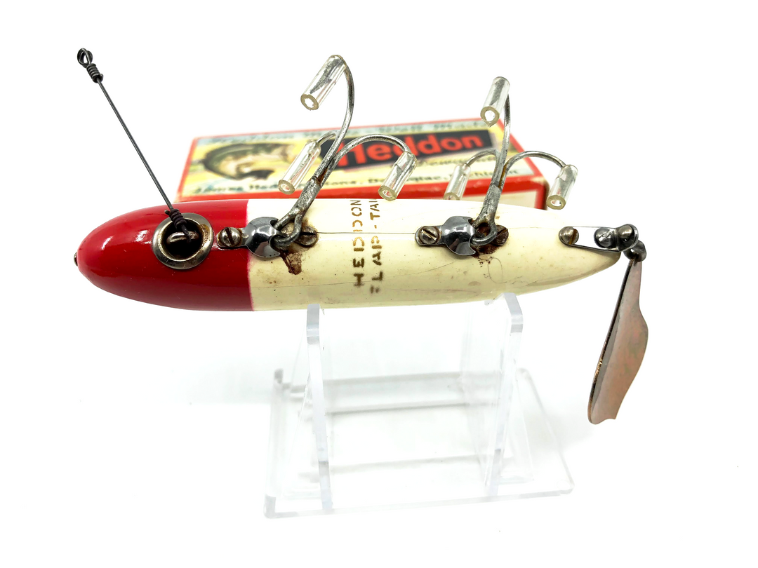 Heddon Flaptail 7000 RH Red Head Color with Box and Catalog – My Bait ...