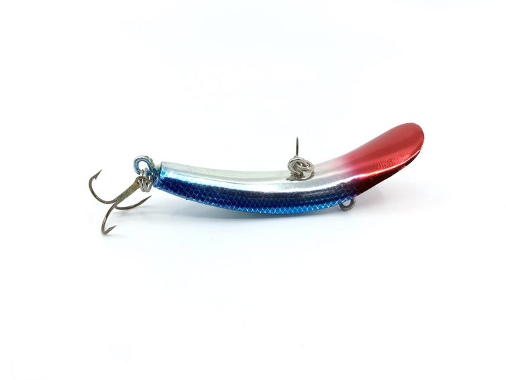 Helin Vintage Flatfish U20 Metallic Blue Silver Scale Color – My Bait ...