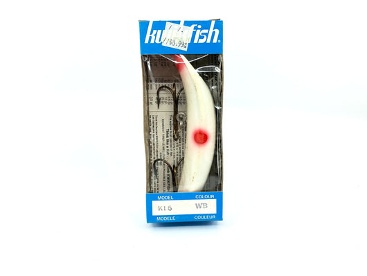 Kwikfish K16 WB White Black Stripe Color New in Box Old Stock – My Bait ...