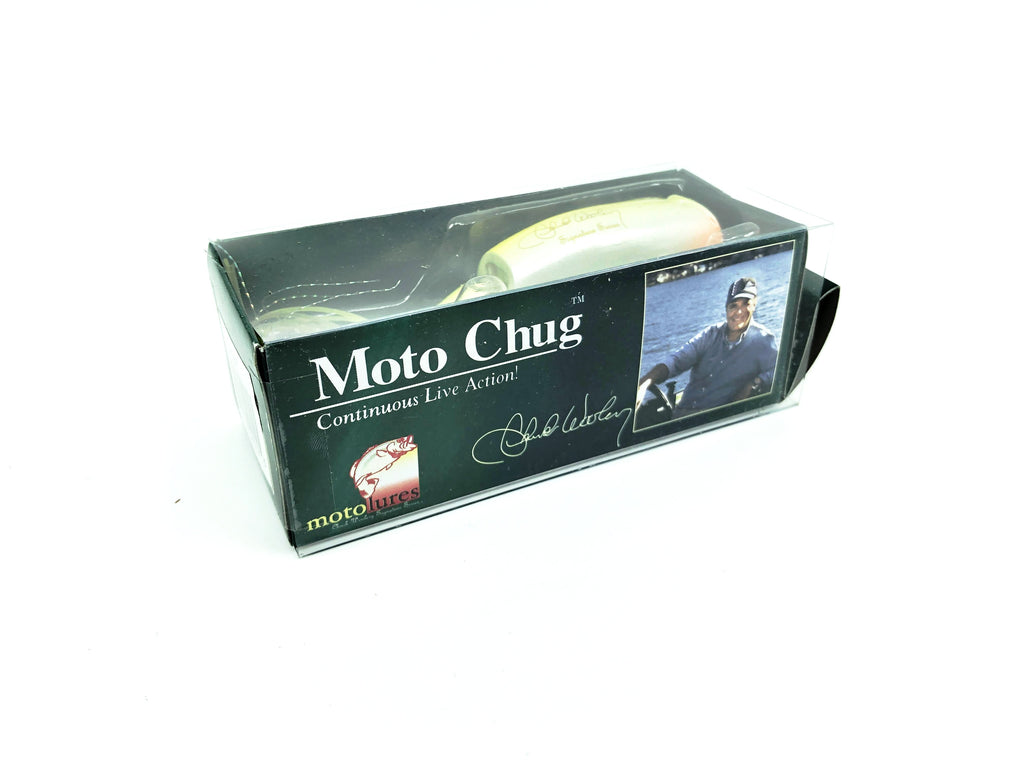 Moto Chug Chuck Woolery Live Action Lure Perch Color with Box Novelty ...