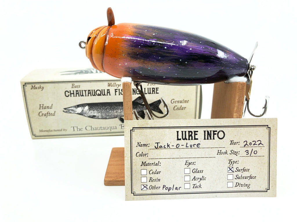 Chautauqua Custom Jack-O-Lure Maniac Missile Experimental Lure – My ...