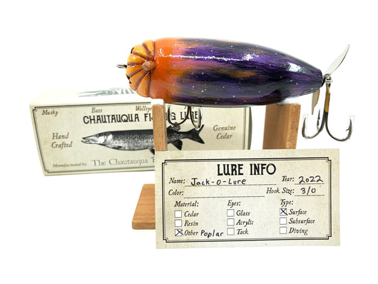 Chautauqua Custom Jack-O-Lure Maniac Missile Experimental Lure – My ...